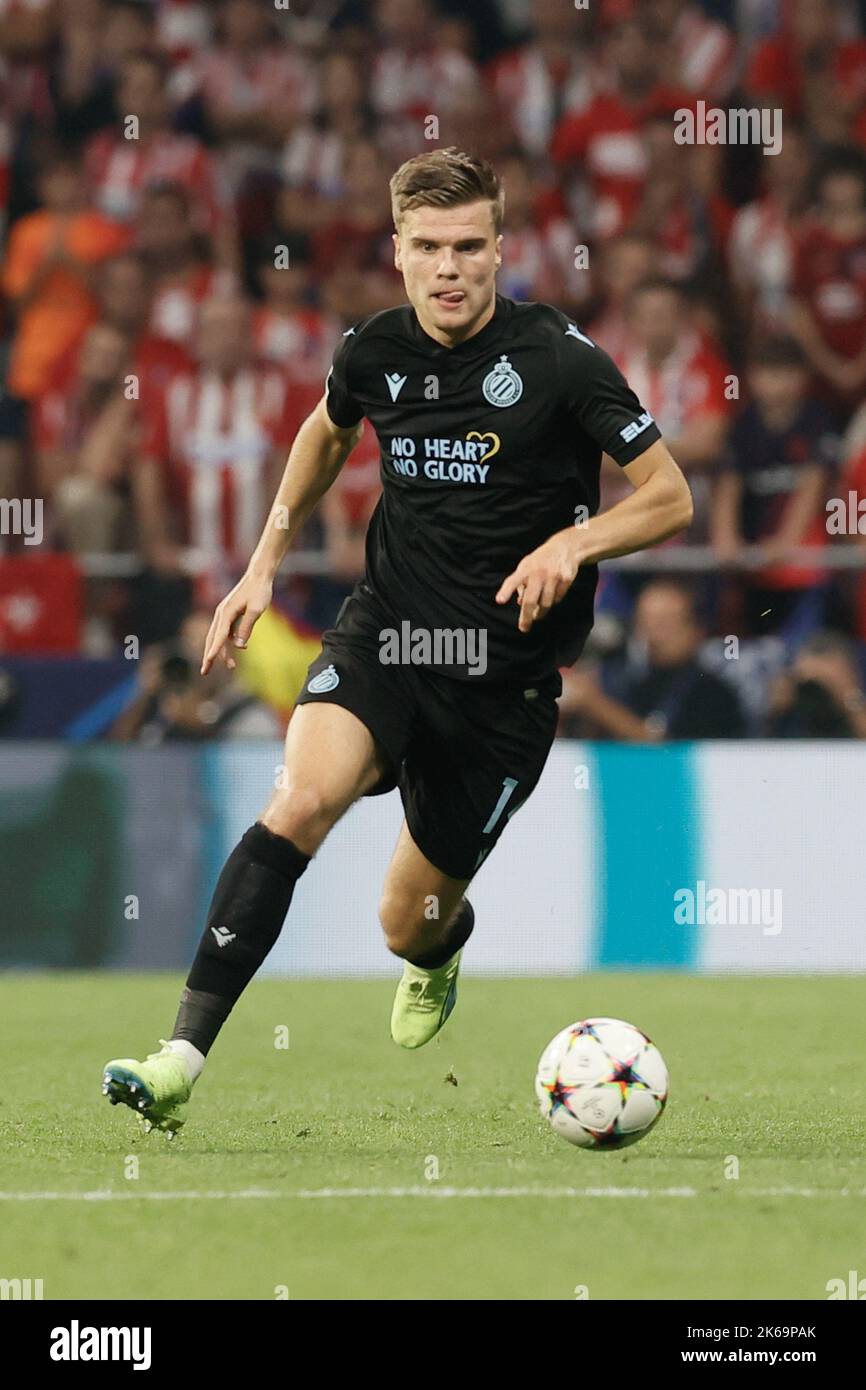 Club's Bjorn Meijer pictured in action during a group stage soccer game ...