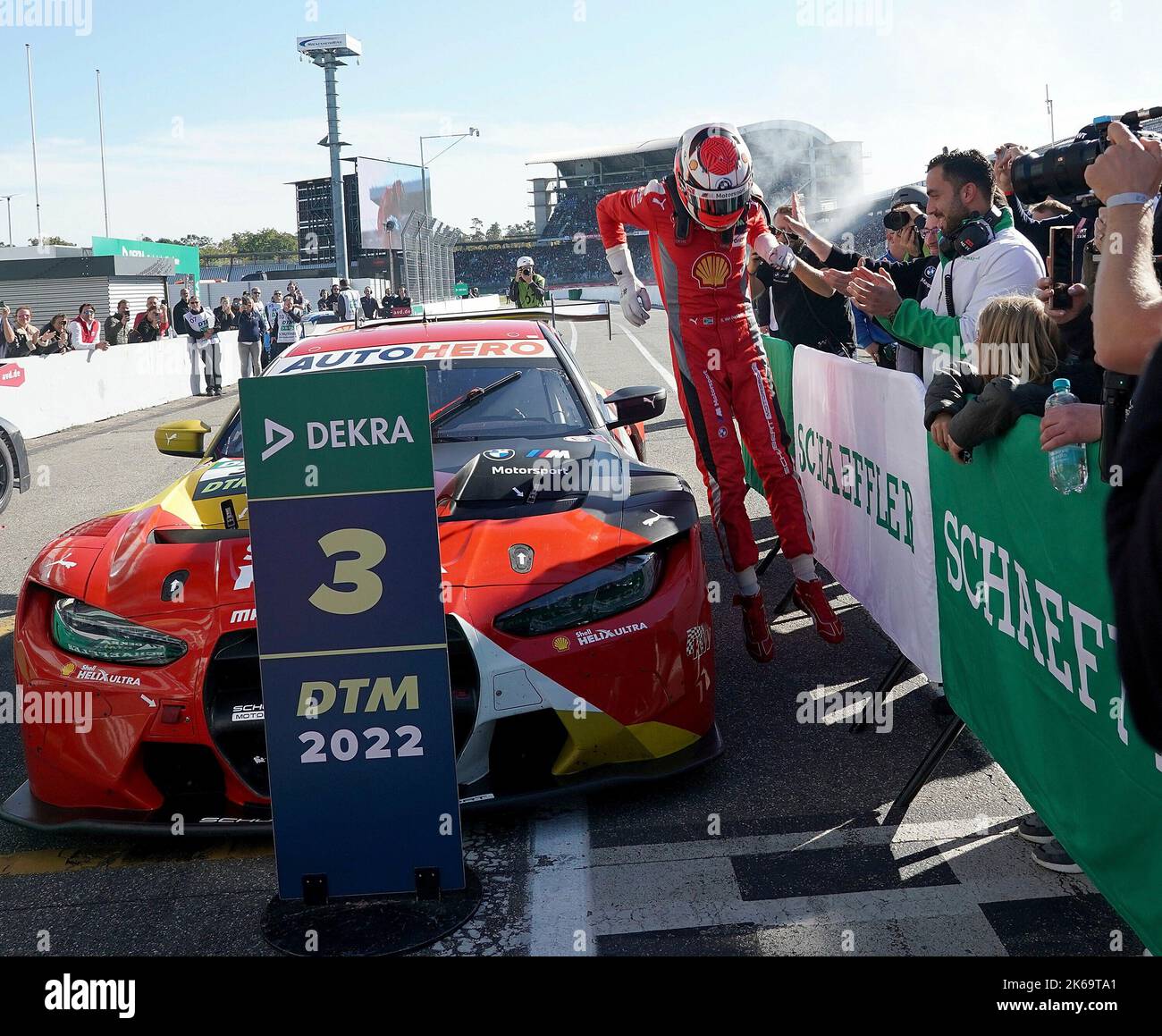 Hockenheim, Deutschland. 09th Oct, 2022. October 9th, 2022, Hockenheimring, Hockenheim, DTM 2022 ...