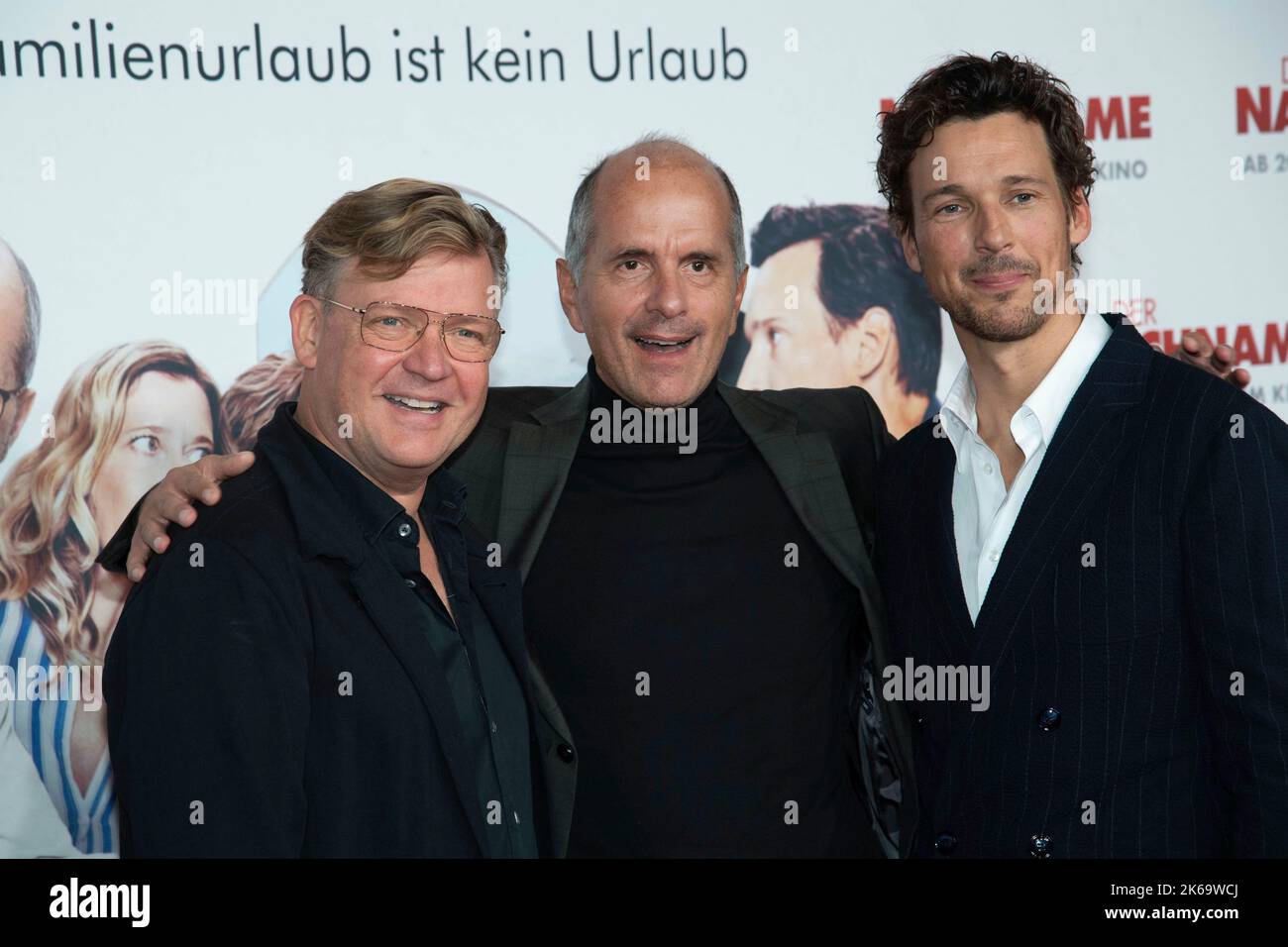 Cologne, Deutschland. 09th Oct, 2022. from left: actor Justus von ...