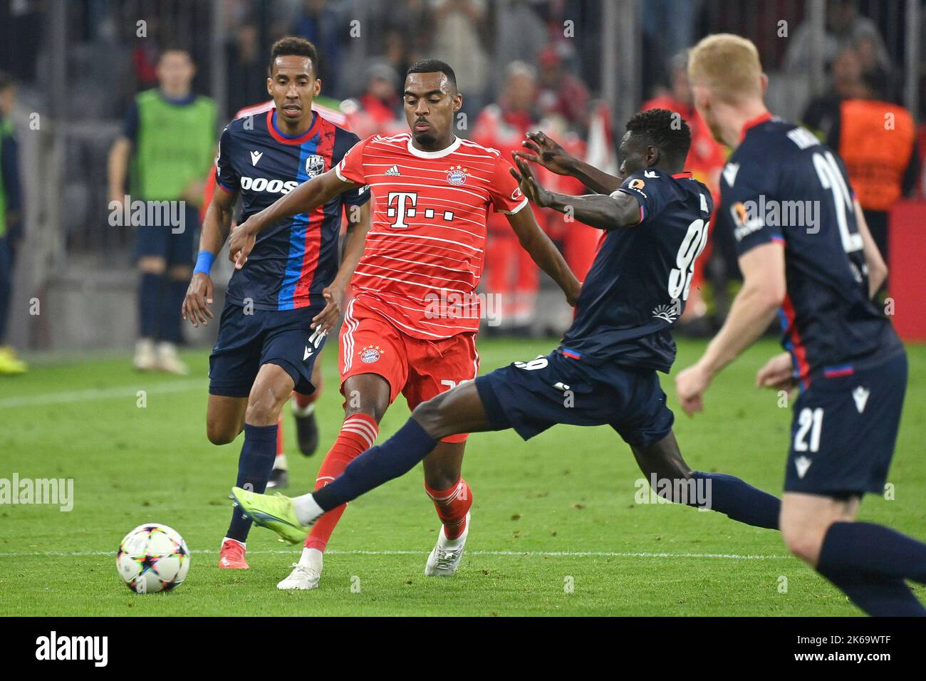 Munich, Deutschland. 11th Oct, 2022. Preview of the CL games Viktoria Pilsen - FC Bayern Munich ...