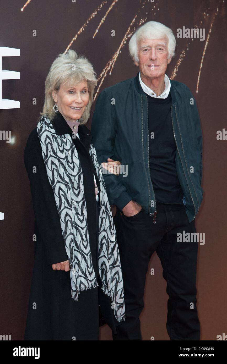 Roger Deakins and Isabella James attending the Empire of Light Premiere ...