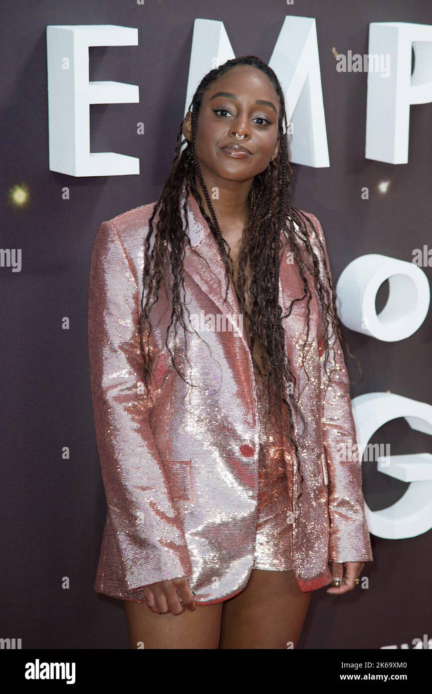 Crystal Clarke attending the Empire of Light Premiere as part of the ...