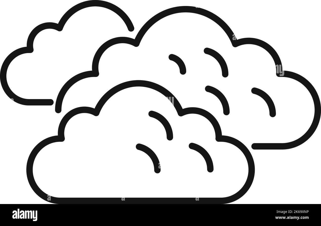 Sky And Clouds Clipart Black And White