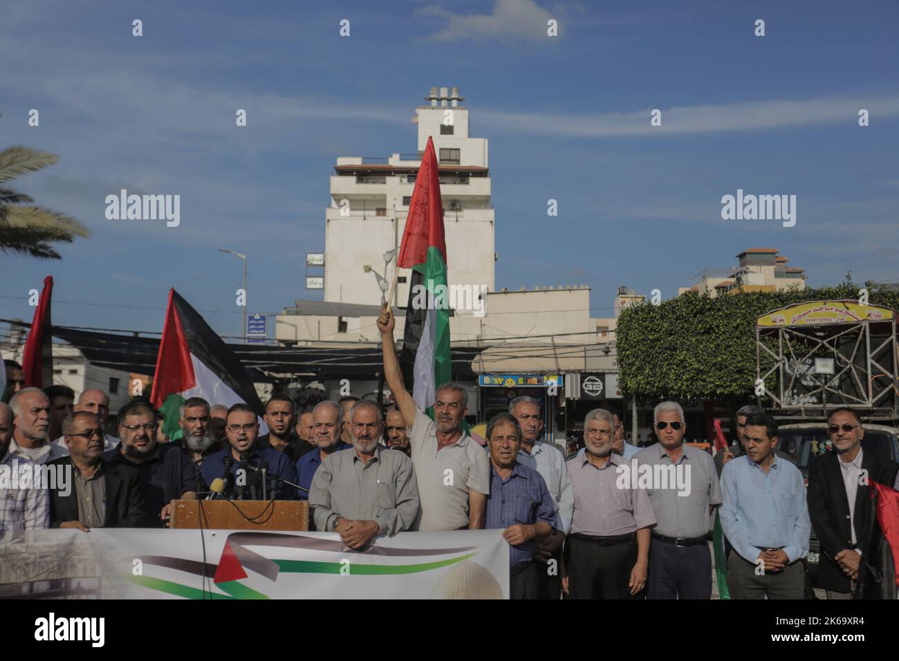 October 12, 2022, Gaza City, The Gaza Strip, Palestine: Palestinians ...