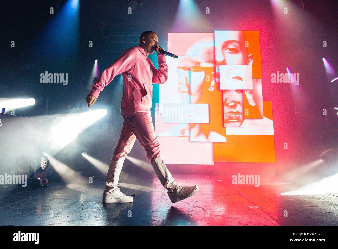 October 12, 2022, Sheffield, England, UK: British rapper from ...