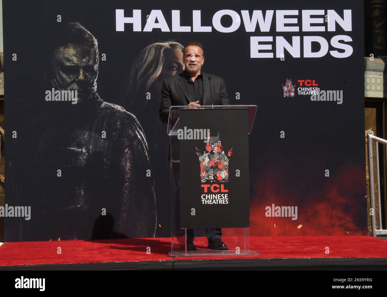 Los Angeles, USA. 12th Oct, 2022. Arnold Schwarzenegger at the Jamie ...