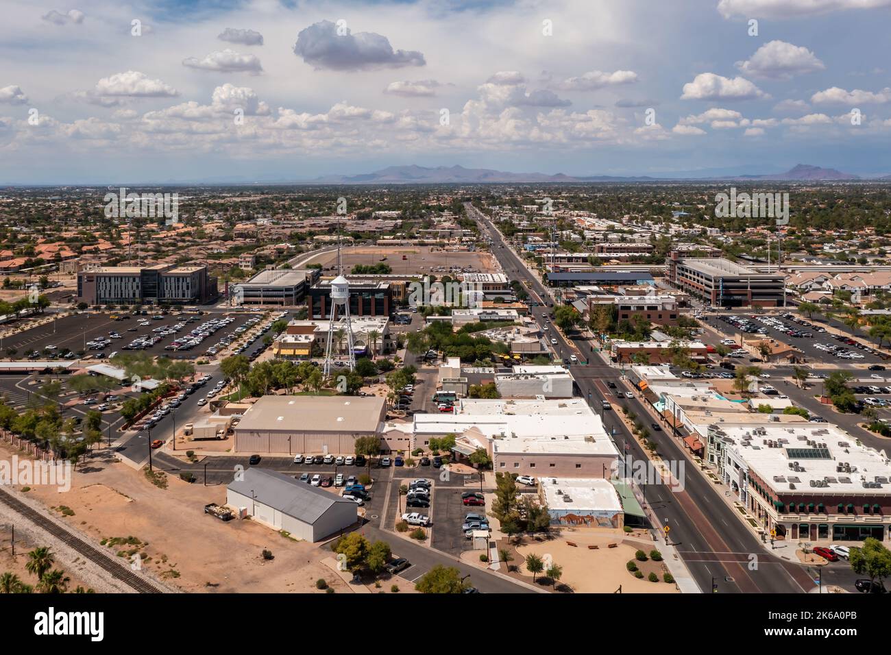 Arizona water tower scenic view hi-res stock photography and images - Alamy