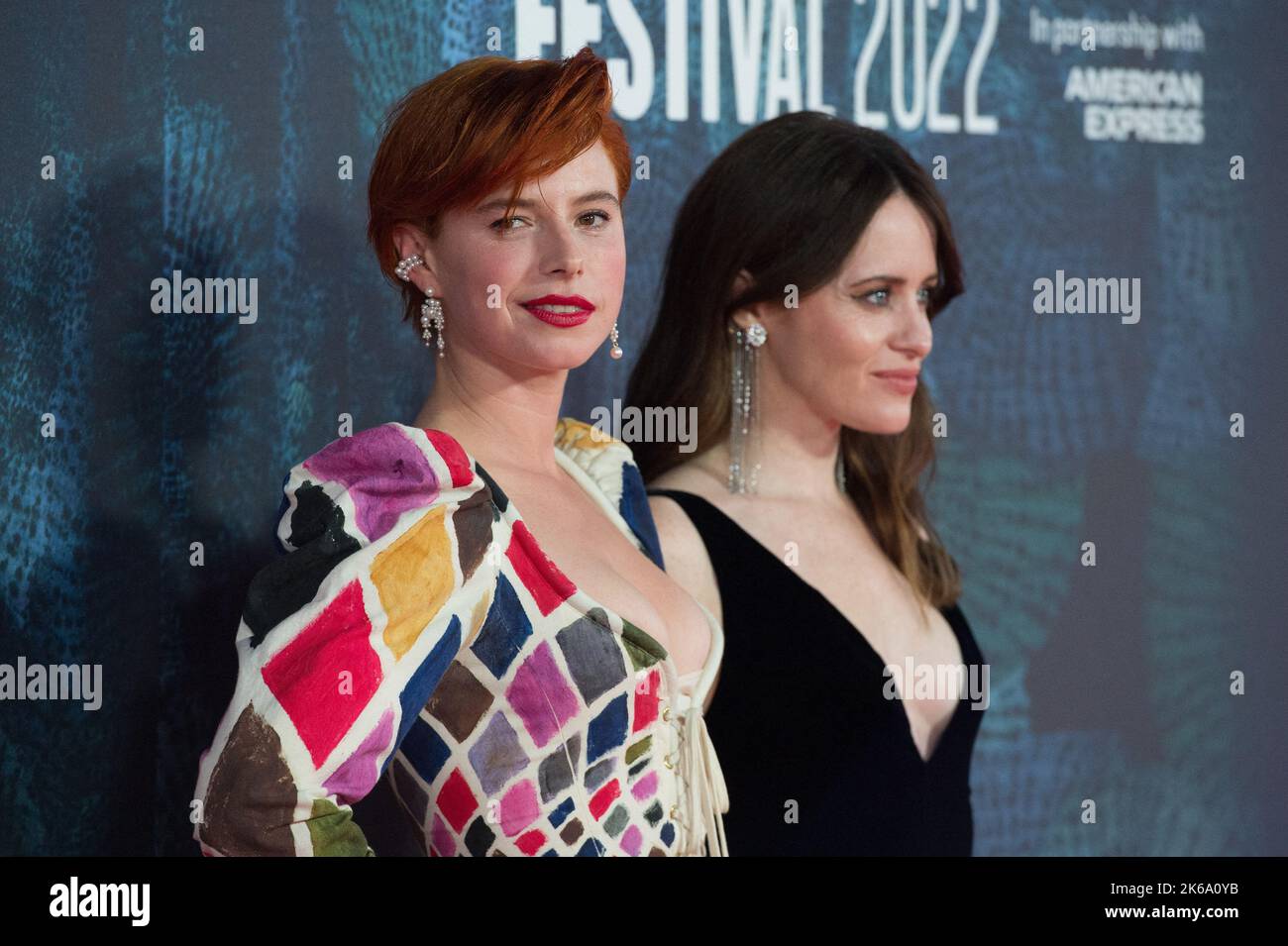 Jessie Buckley and Claire Foy attending the Women Talking Premiere as ...