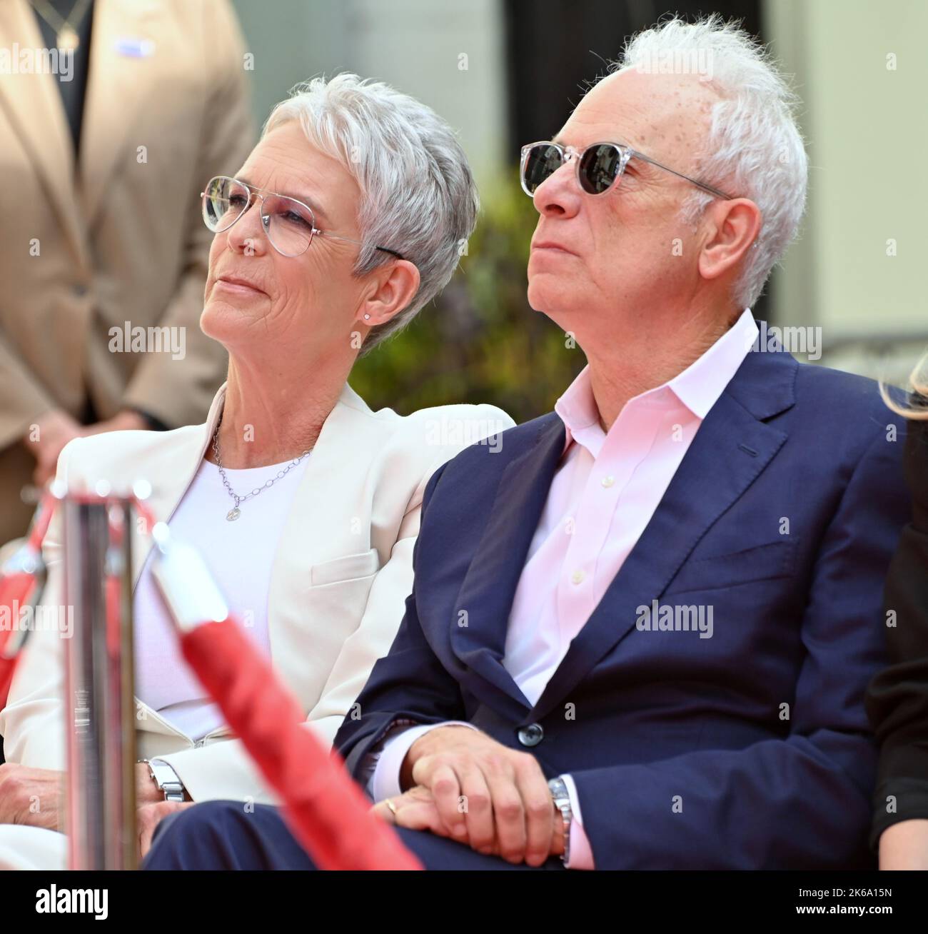 Los Angeles, USA. 12th Oct, 2022. Jamie Lee Curtis & husband ...