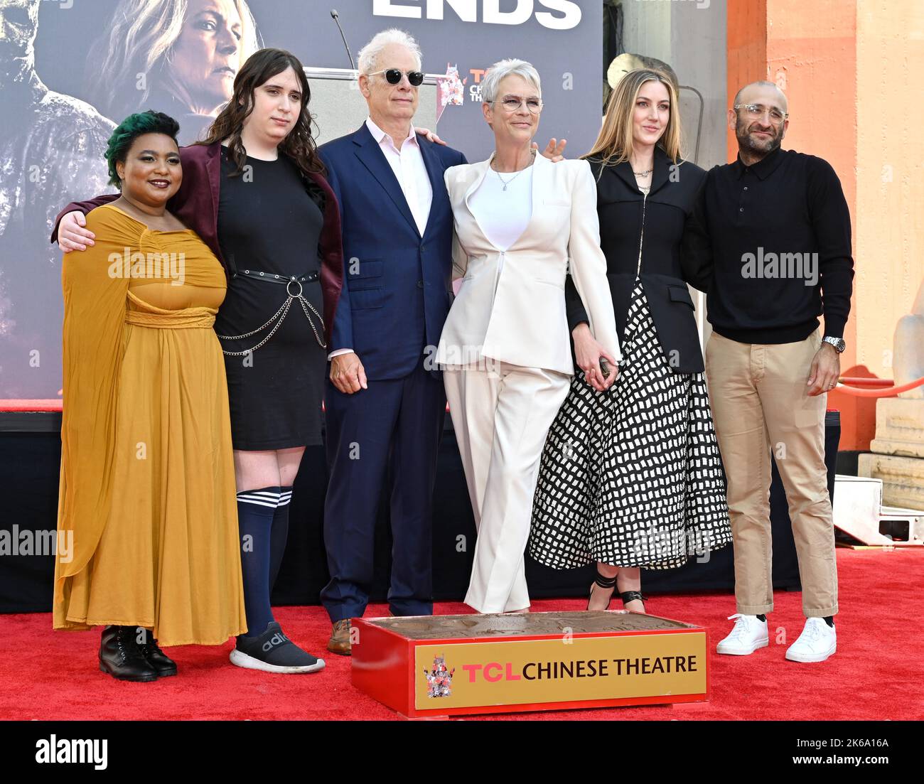 Los Angeles, USA. 12th Oct, 2022. Jamie Lee Curtis, Kynthia, Ruby Guest, Christopher Guest ...