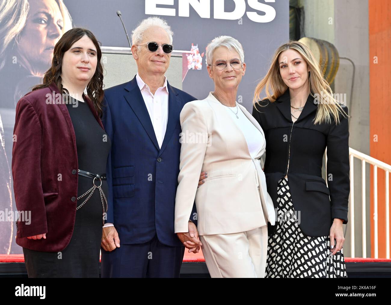 Los Angeles, USA. 12th Oct, 2022. Jamie Lee Curtis, husband Christopher ...