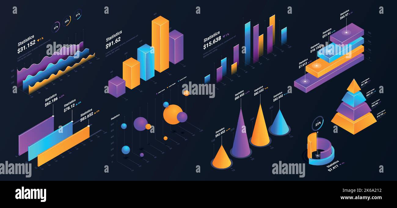 Flat infographic diagrams hi-res stock photography and images - Alamy
