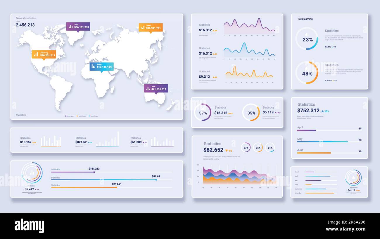 Data dashboard white Stock Vector Image & Art - Alamy Data dashboard white Stock Vector Image & Art - Alamy