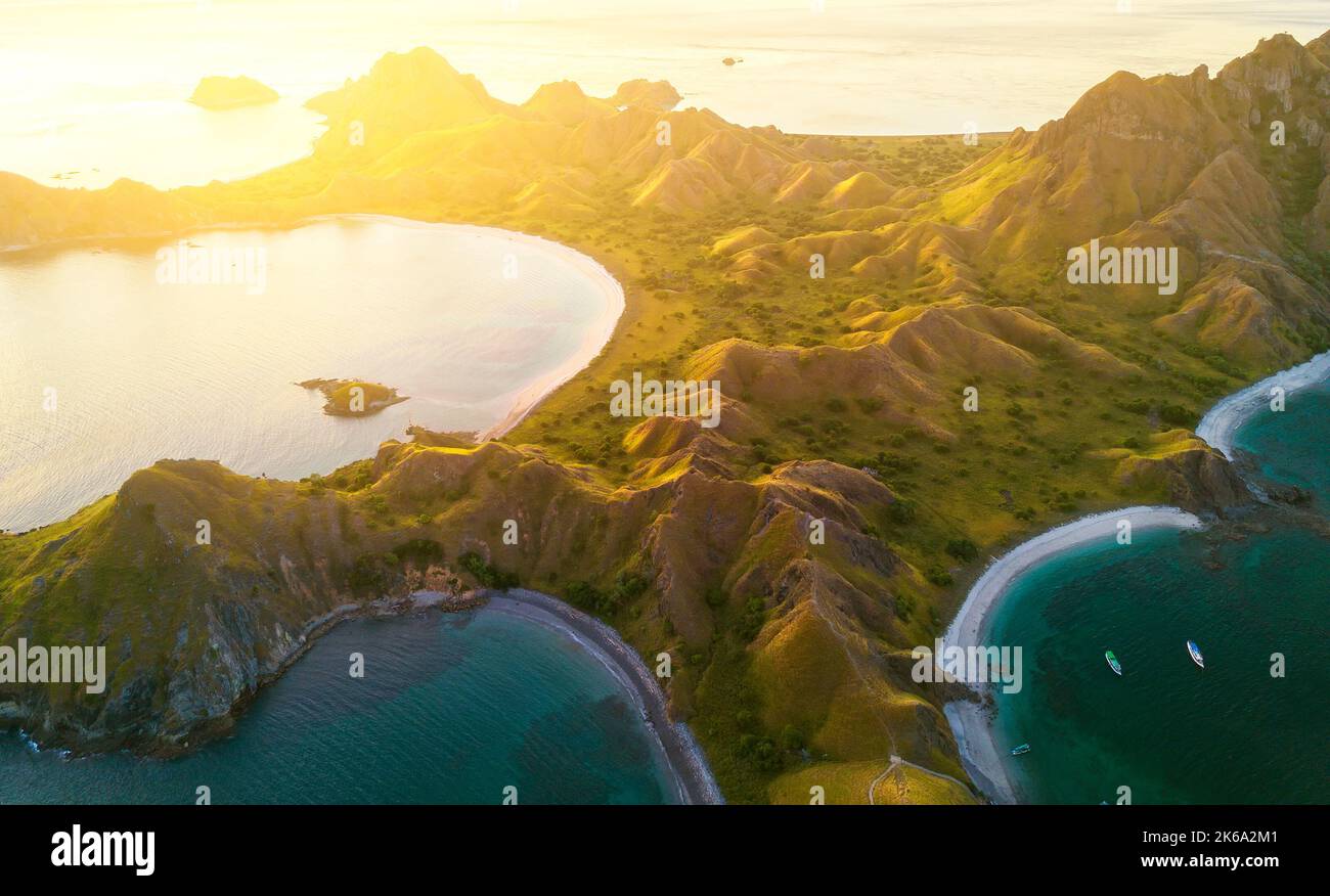 Majestic aerial panorama tropical island hi-res stock photography and ...