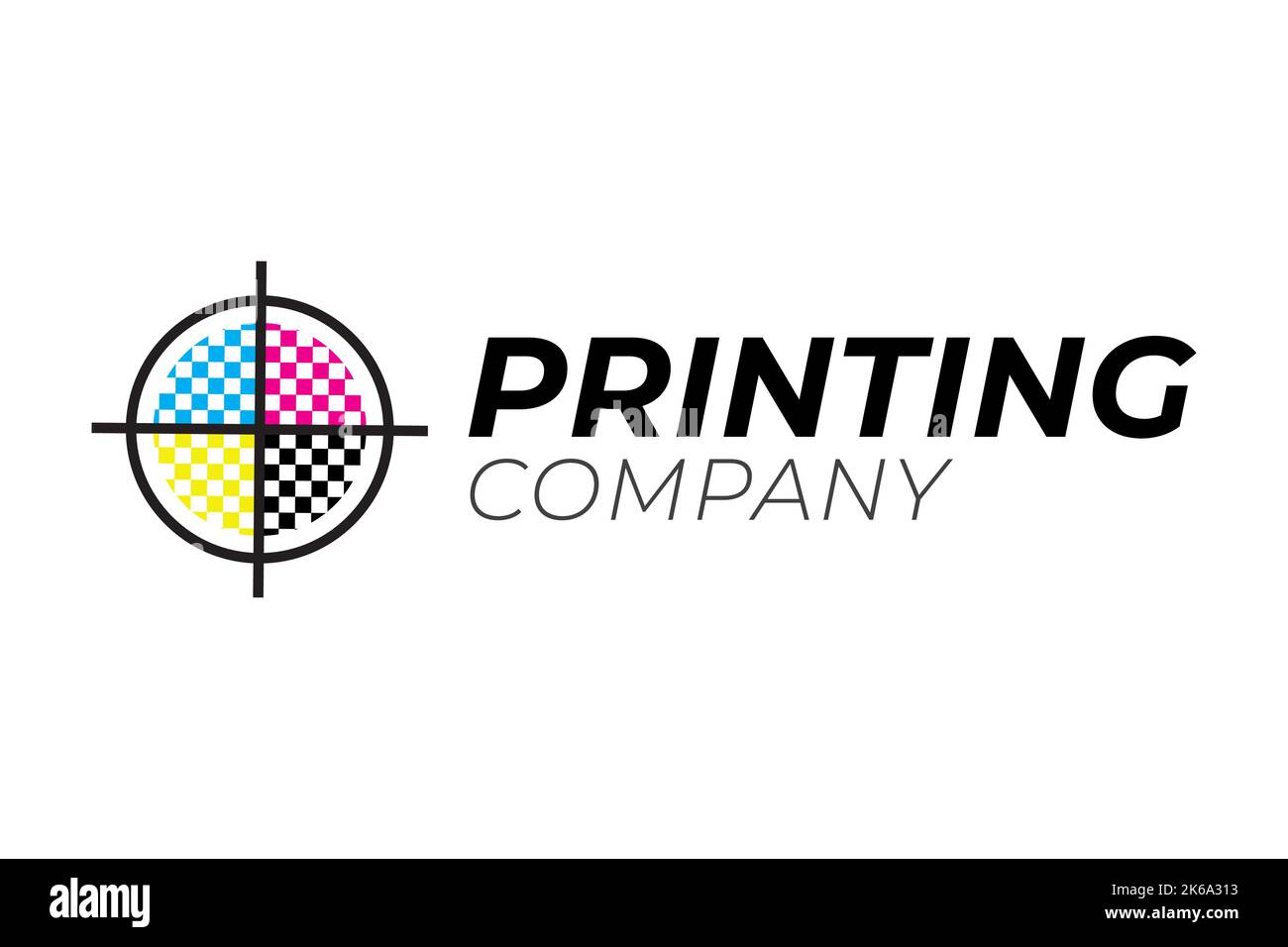 Registration mark offset printing Stock Vector Images - Alamy