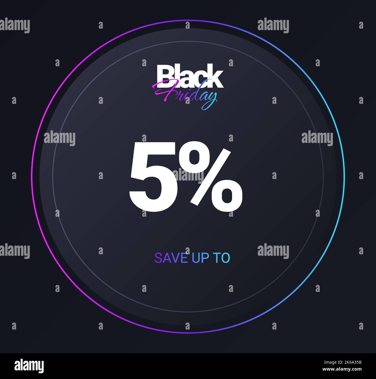 5 percentage offer Stock Vector Images - Alamy