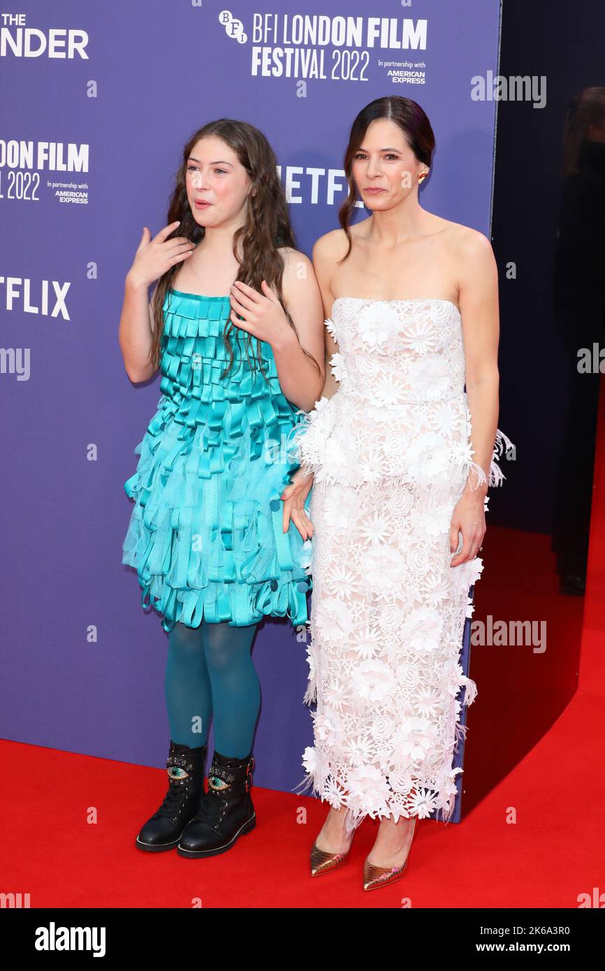Elaine Cassidy And Kila Lord Cassidy Attend The Wonder Premiere During The 66th Bfi London