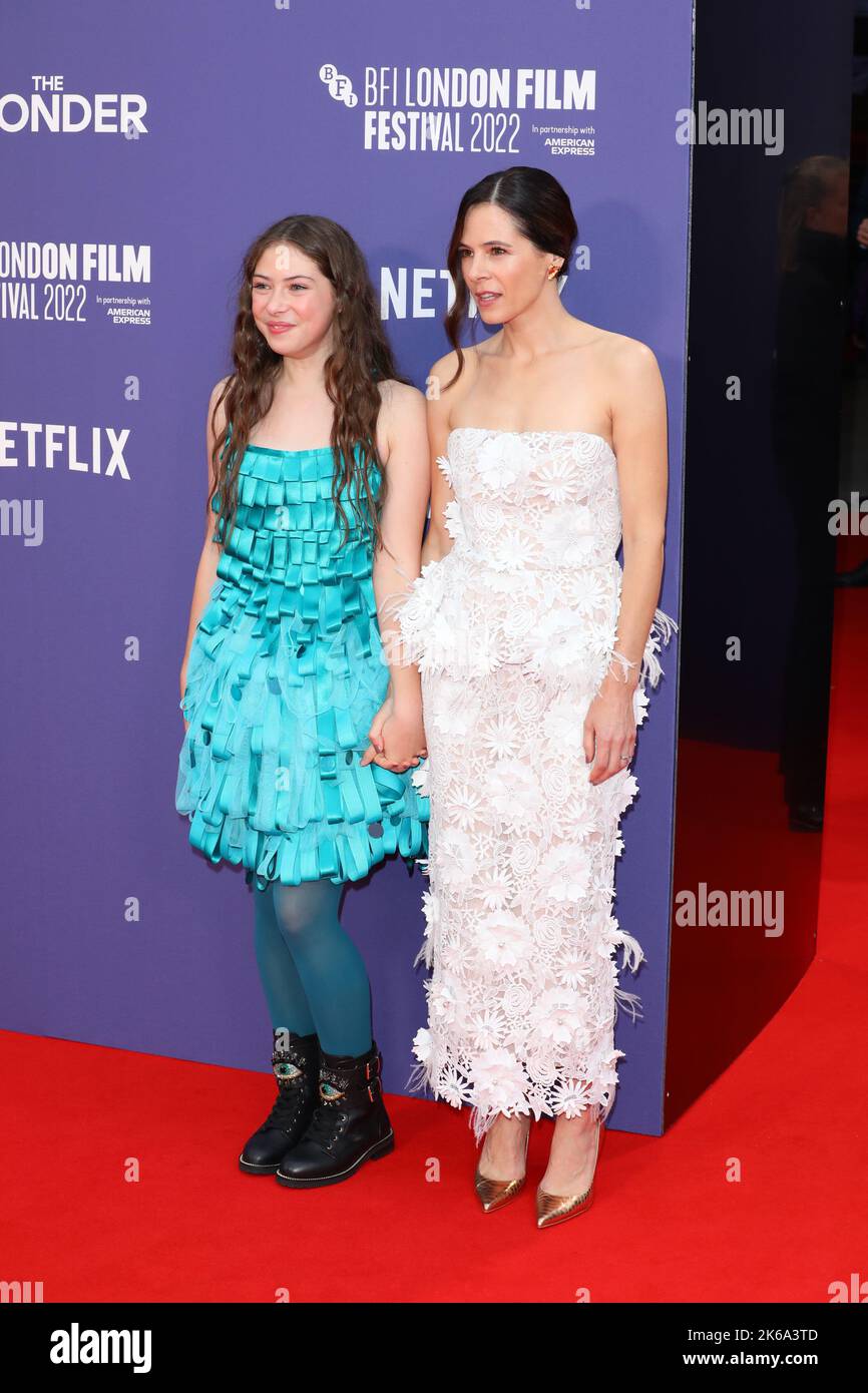 Elaine Cassidy and Kila Lord Cassidy attend 'The Wonder' premiere ...