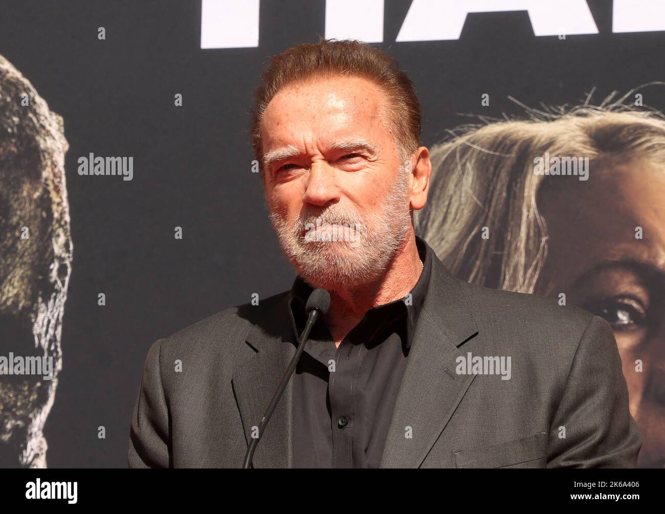 12 October 2022 - Hollywood, California - Arnold Schwarzenegger. Jamie ...