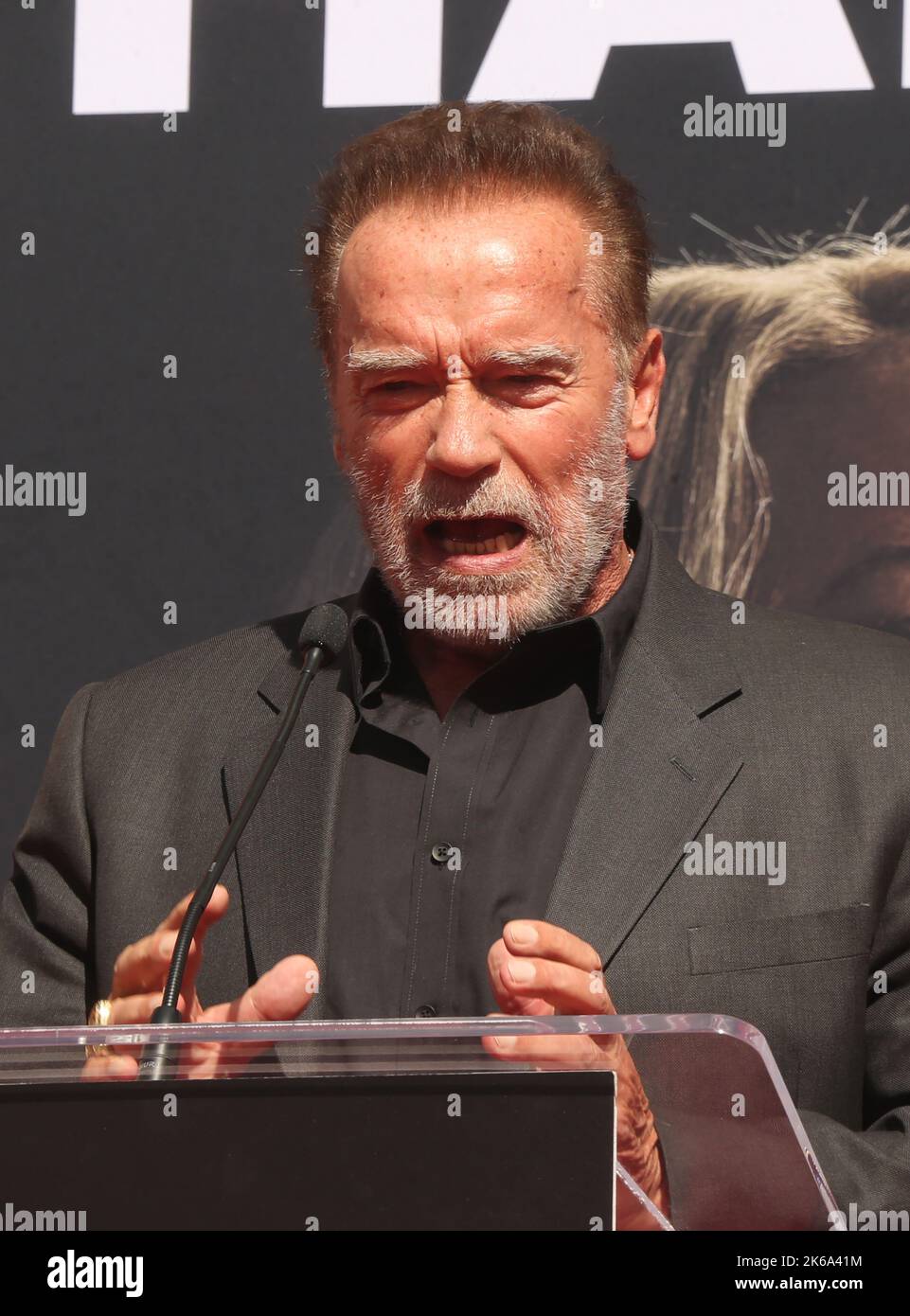 12 October 2022 - Hollywood, California - Arnold Schwarzenegger. Jamie ...