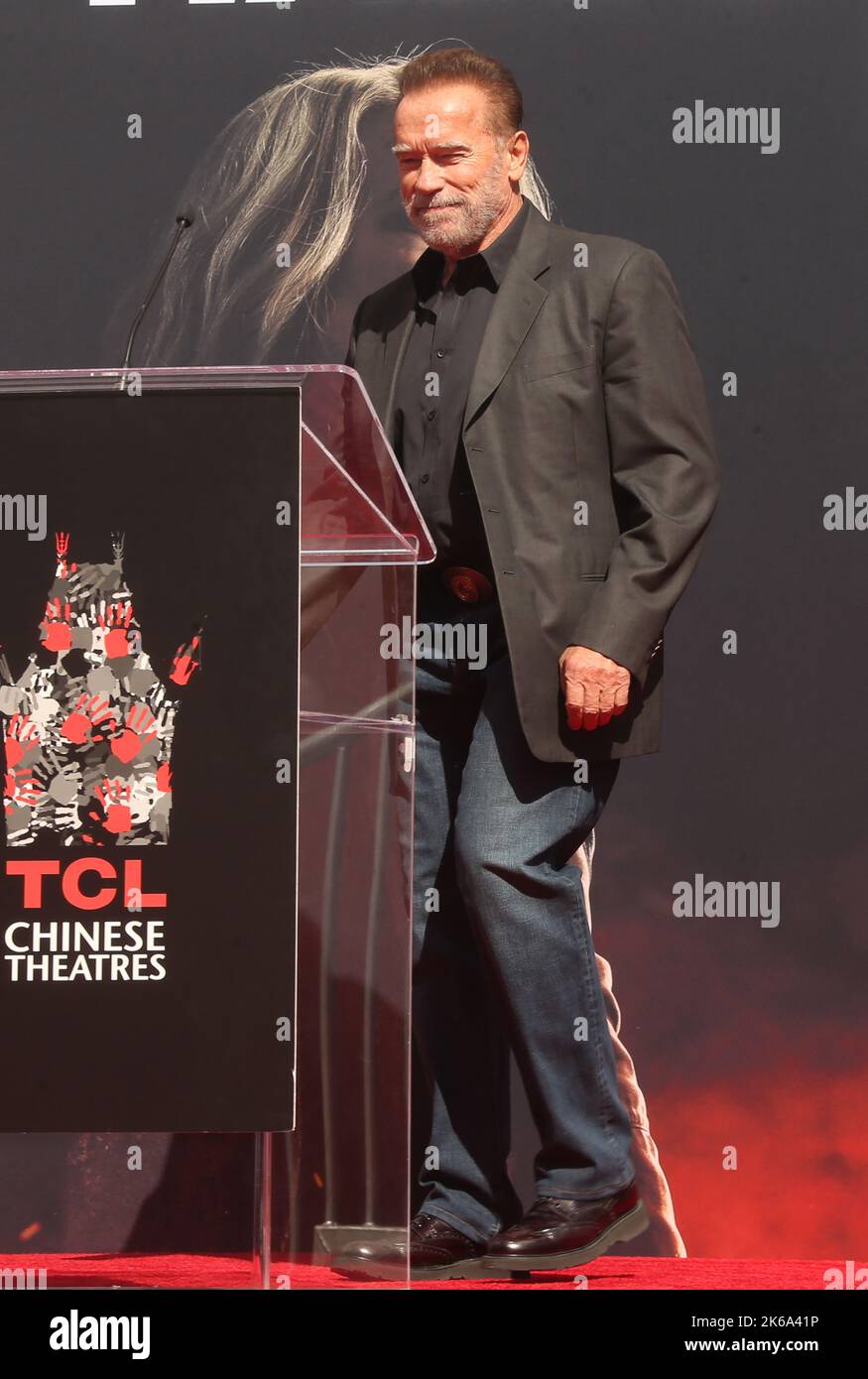 12 October 2022 - Hollywood, California - Arnold Schwarzenegger. Jamie ...