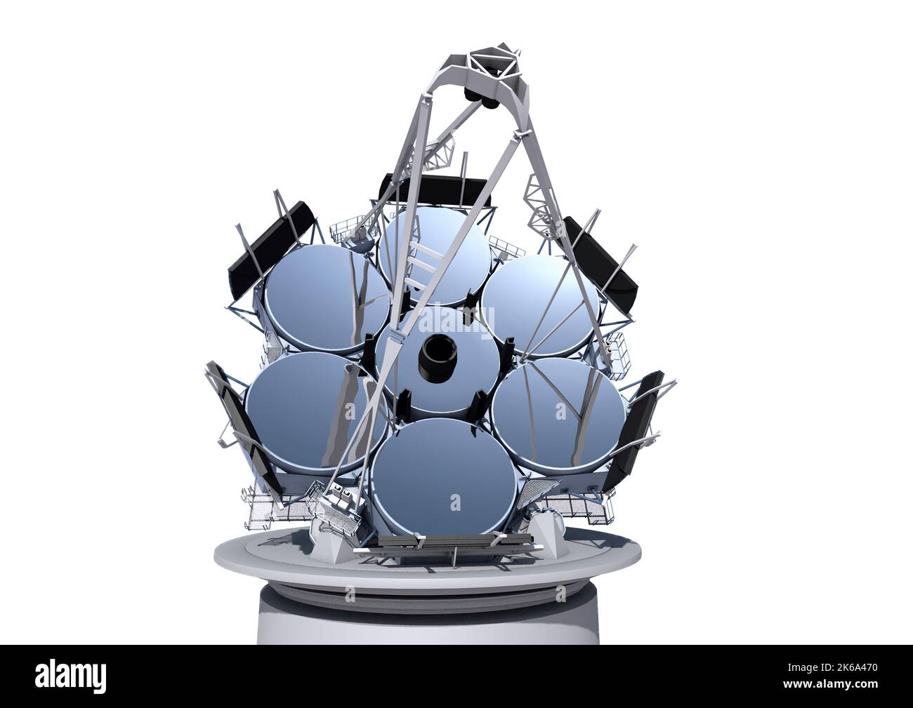 Giant Magellan Telescope (GMT), front view Stock Photo - Alamy