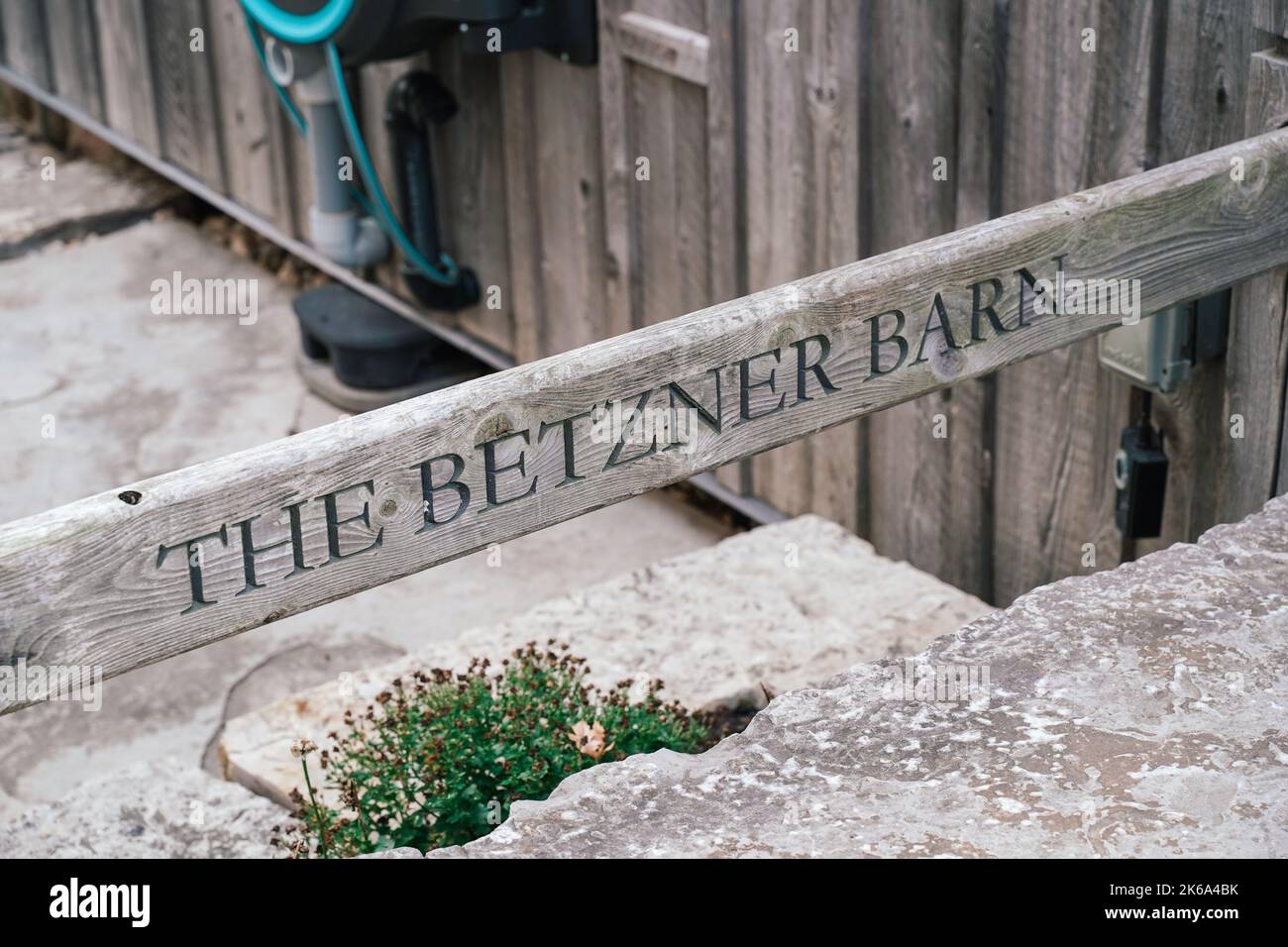 The Betzner farm, a historic homestead and private property, at 300 ...