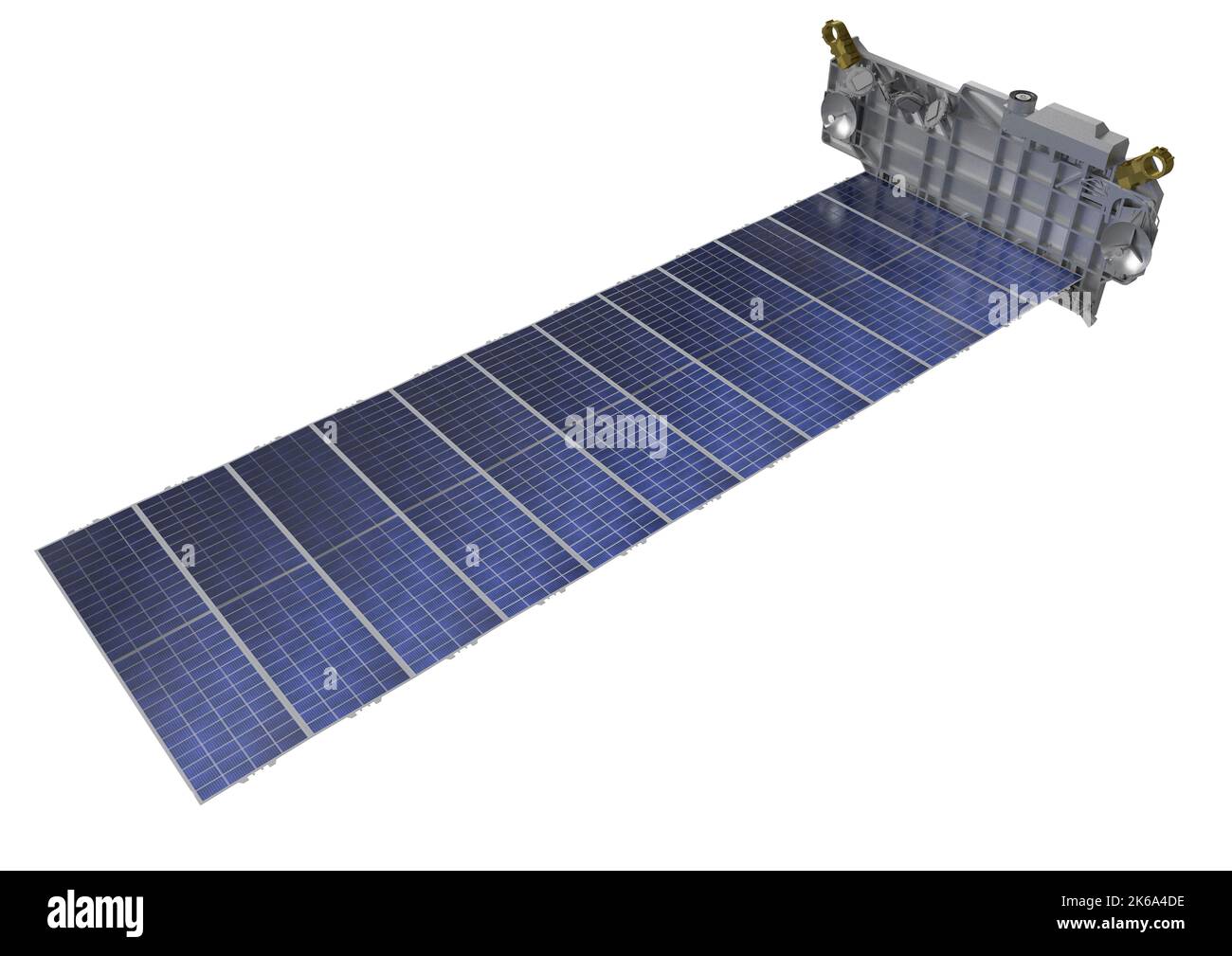 Artist's concept of a Starlink satellite Stock Photo - Alamy