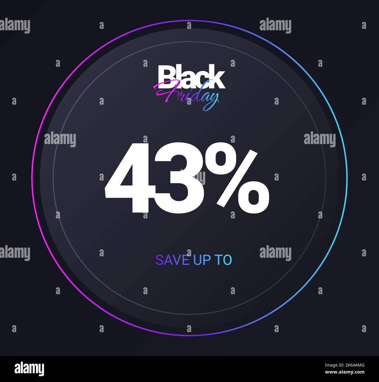 Discount 43 percent concept Stock Vector Image & Art - Alamy