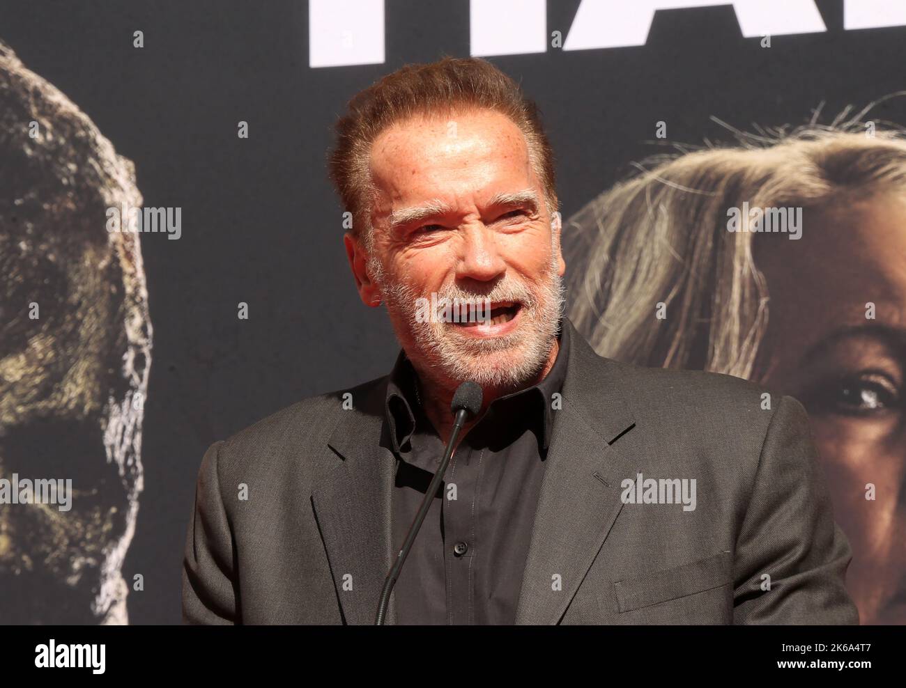12 October 2022 - Hollywood, California - Arnold Schwarzenegger. Jamie ...