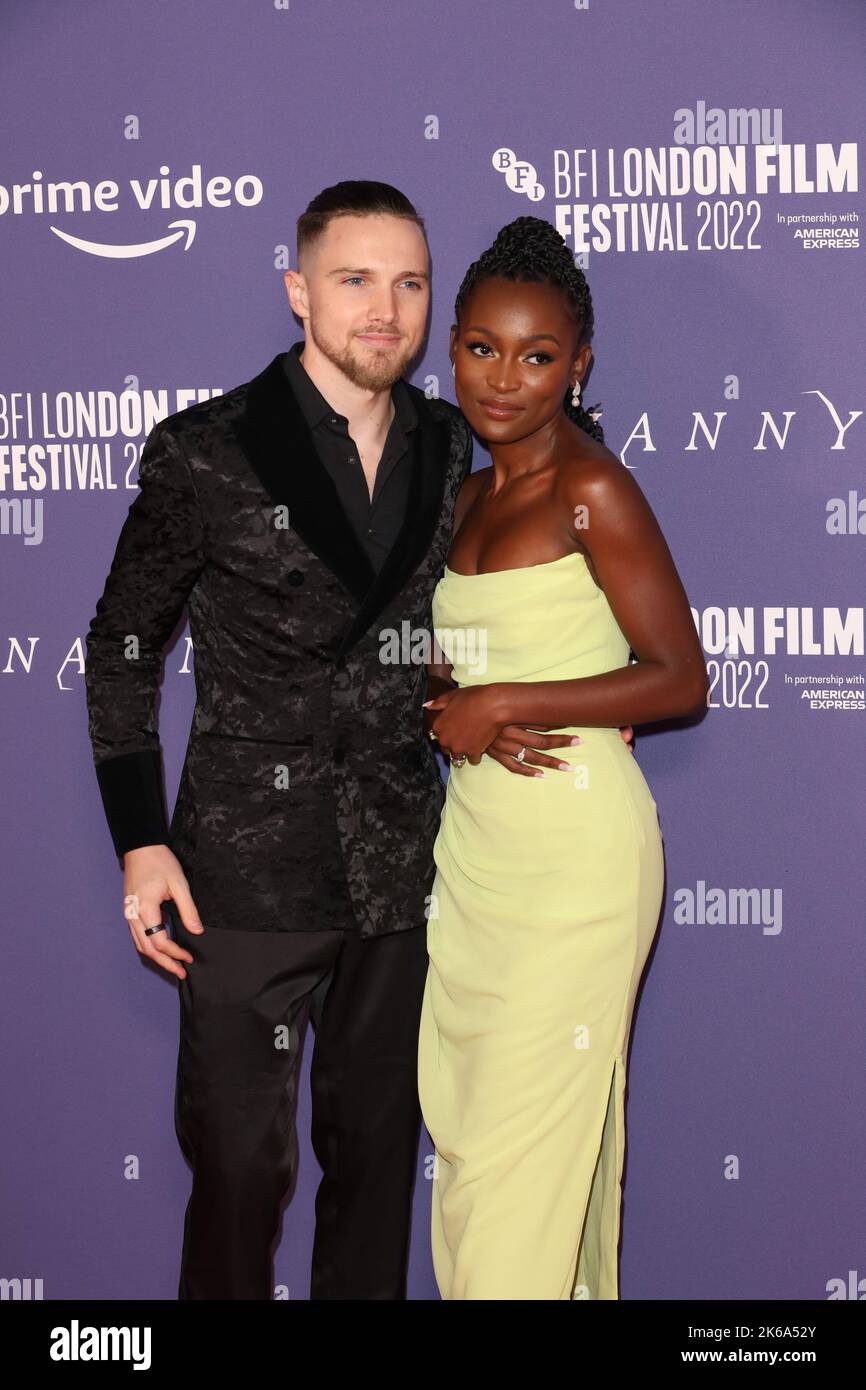 Zephani Idoko attends 'Nanny' special presentation during 66th BFI London Film Festival Stock ...
