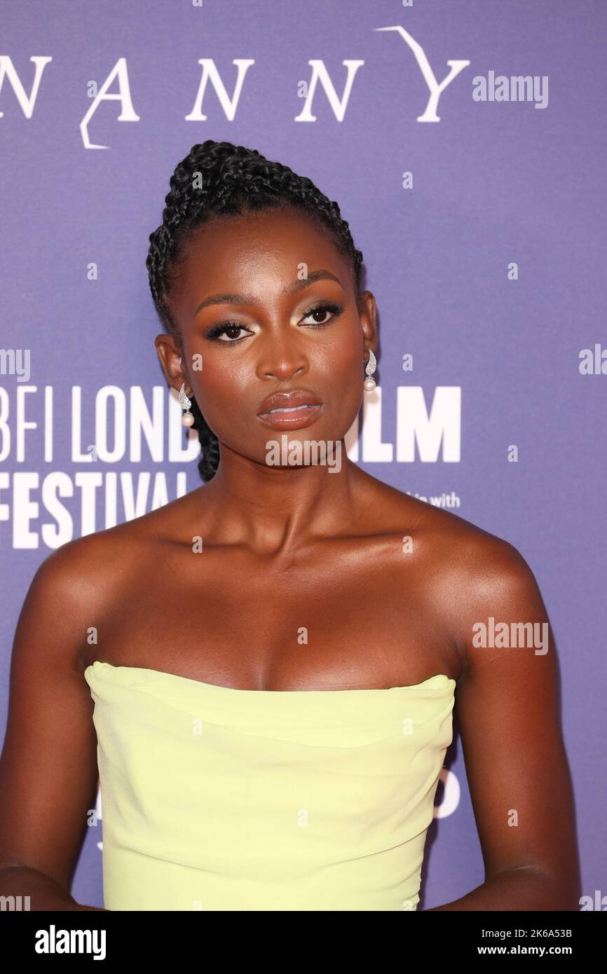 Zephani Idoko attends 'Nanny' special presentation during 66th BFI ...