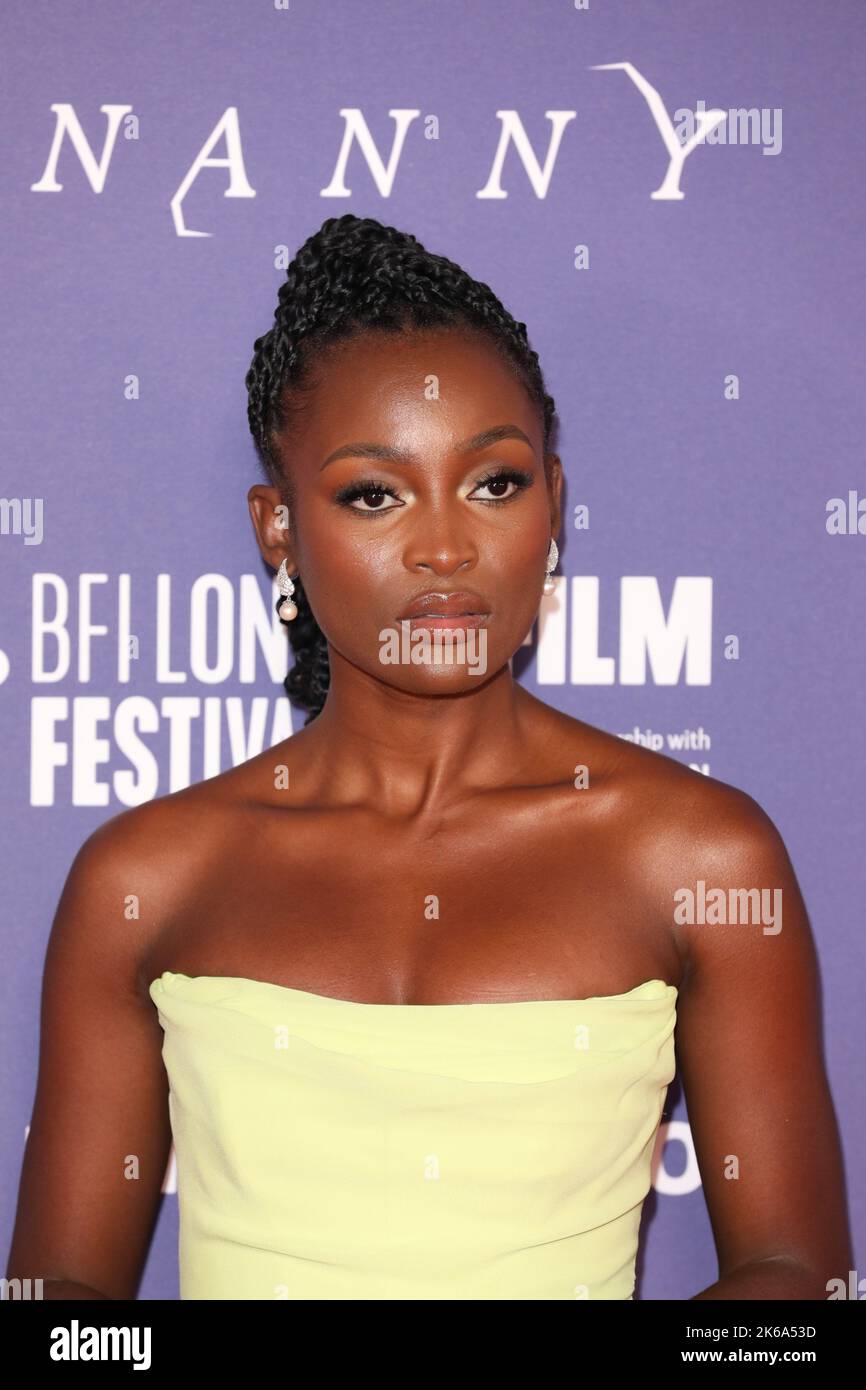 Zephani Idoko attends 'Nanny' special presentation during 66th BFI ...