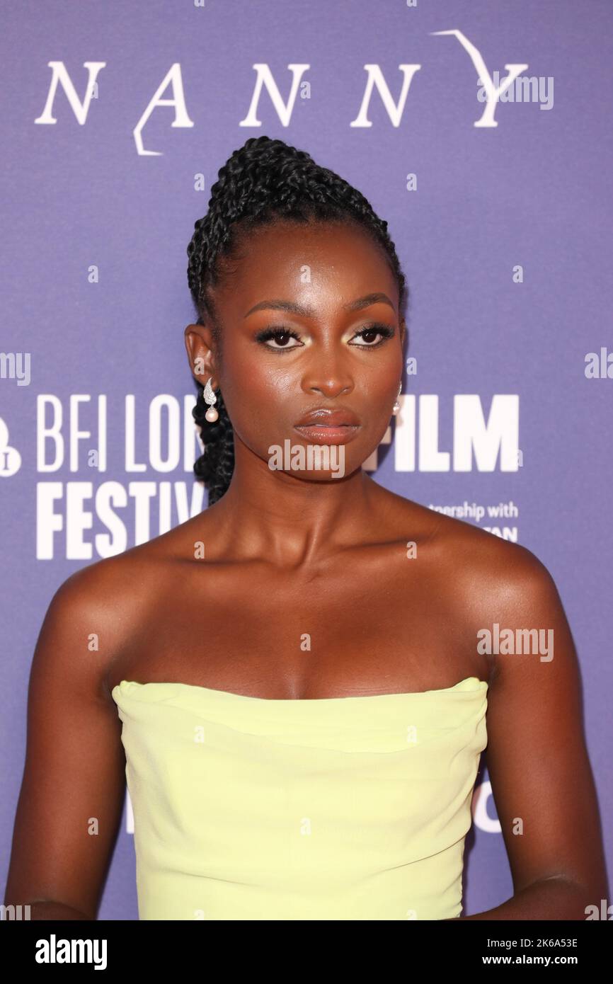 Zephani Idoko attends 'Nanny' special presentation during 66th BFI ...
