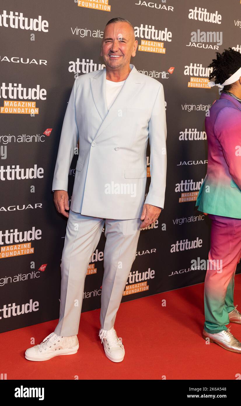London, UK. 12th Oct, 2022. Fat Tony attends the Virgin Attitude Awards ...