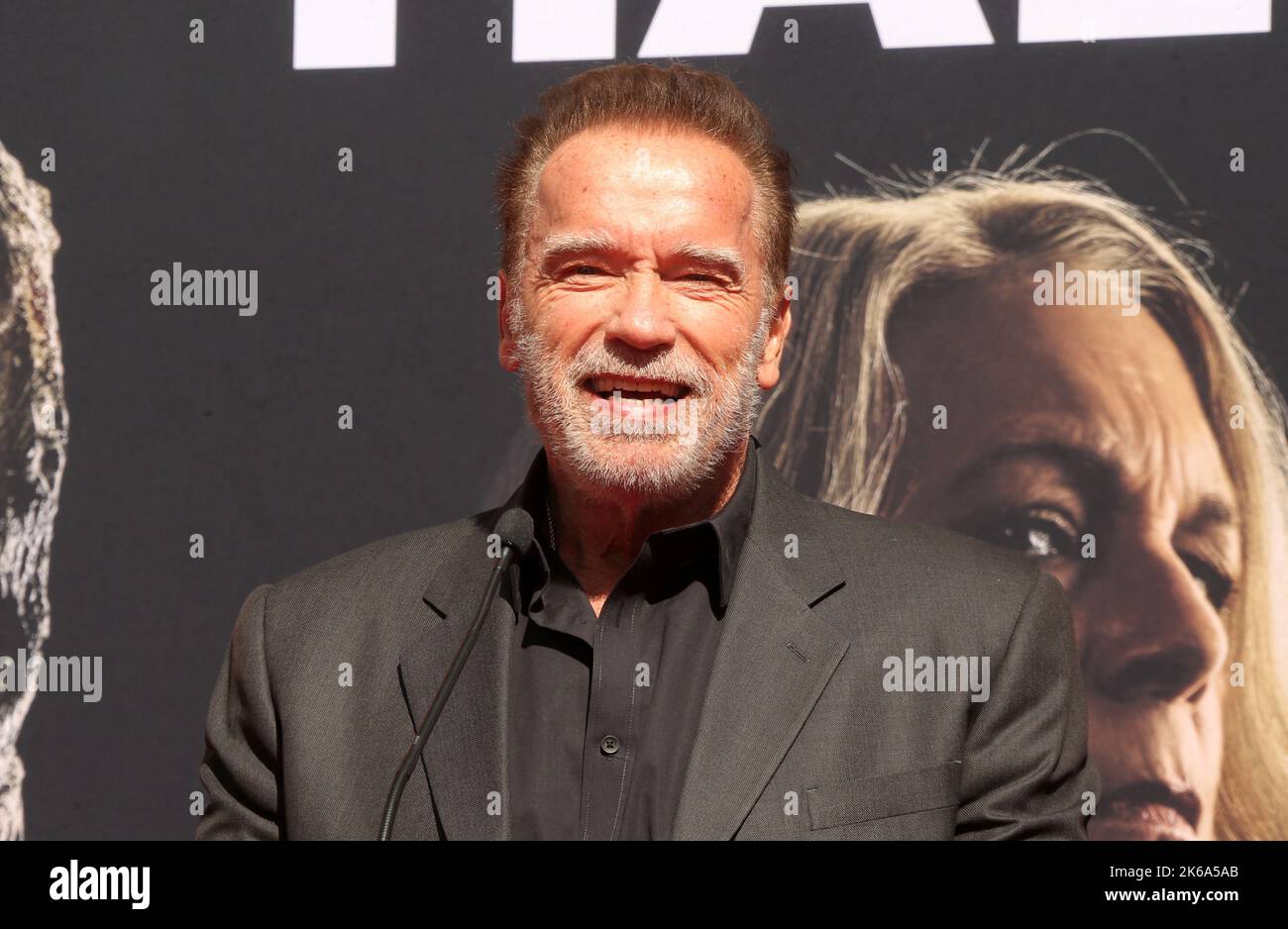 12 October 2022 - Hollywood, California - Arnold Schwarzenegger. Jamie ...