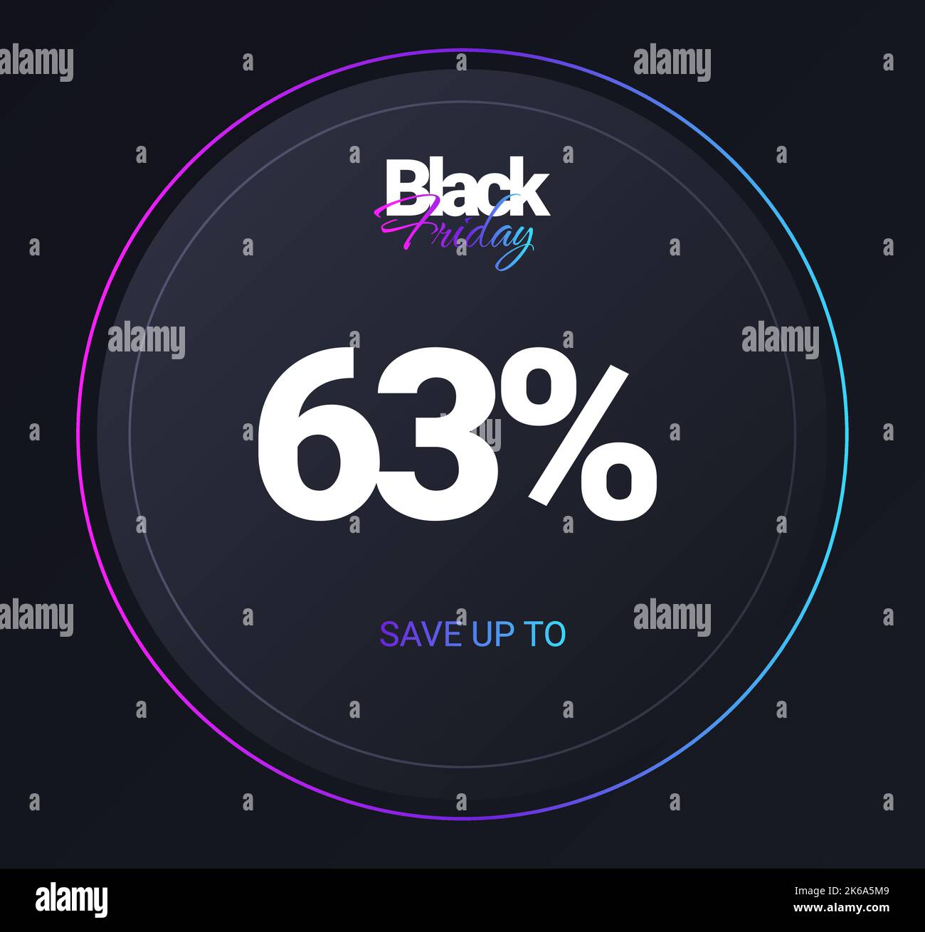 Discount 63 percent concept Stock Vector Image & Art - Alamy