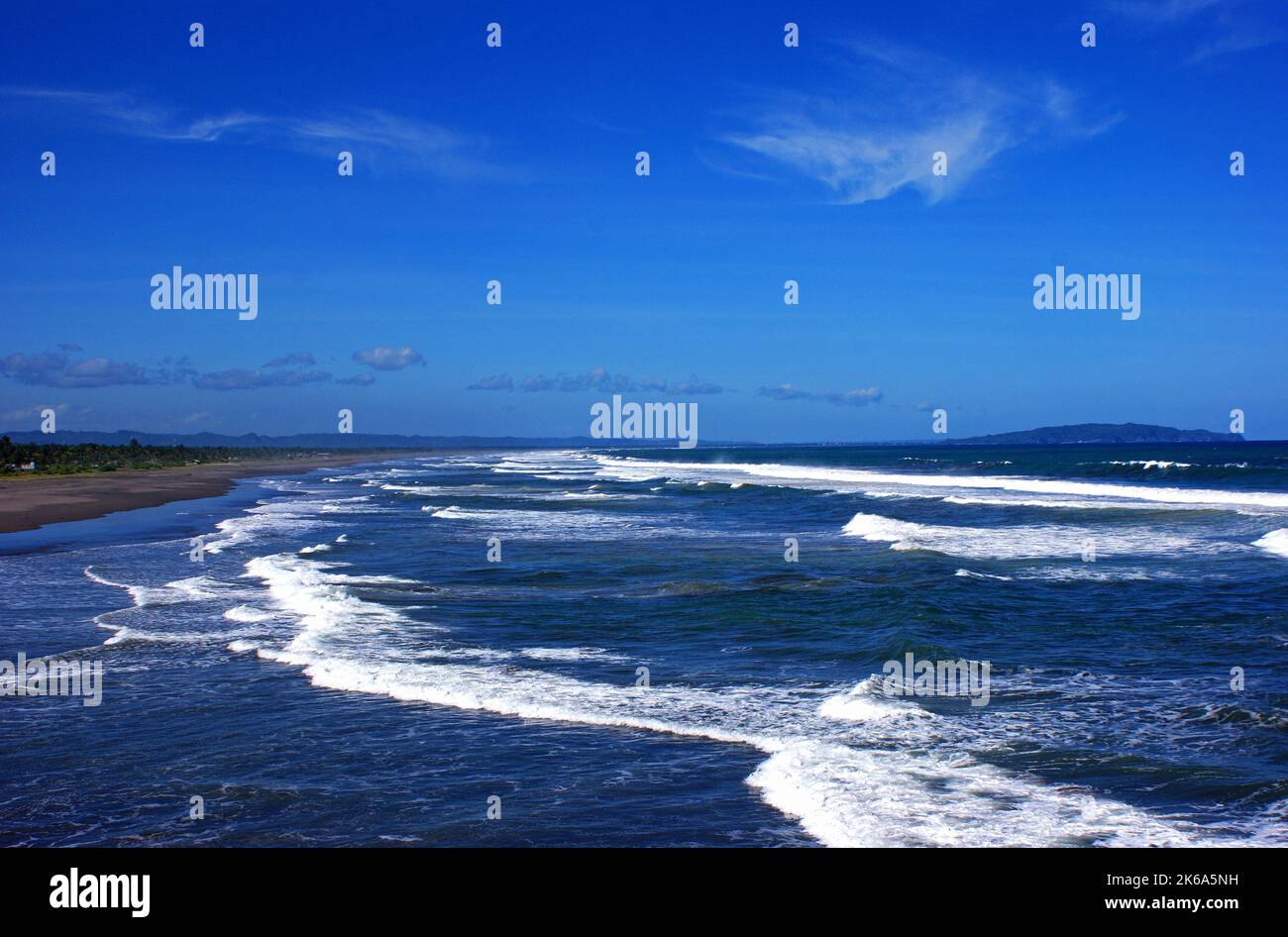 Pantai Batu Hiu Beach, Pangandaran, Ciamis, West Java, Indonesia Stock ...