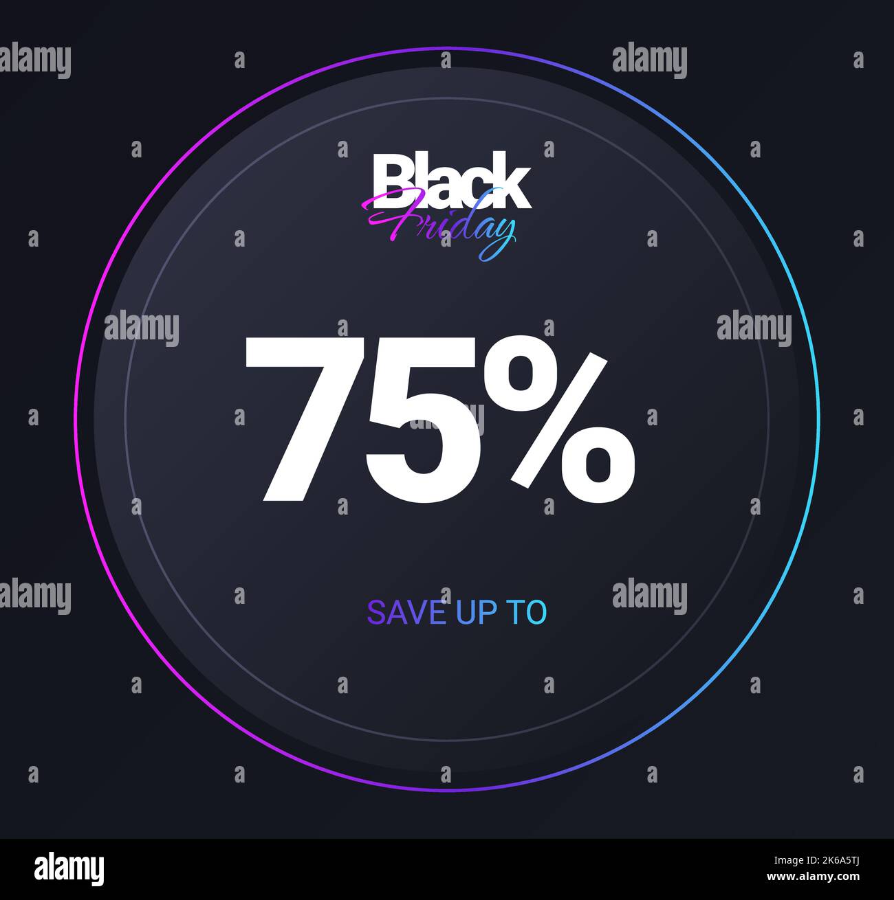 75 percent discount icon Stock Vector Images - Alamy