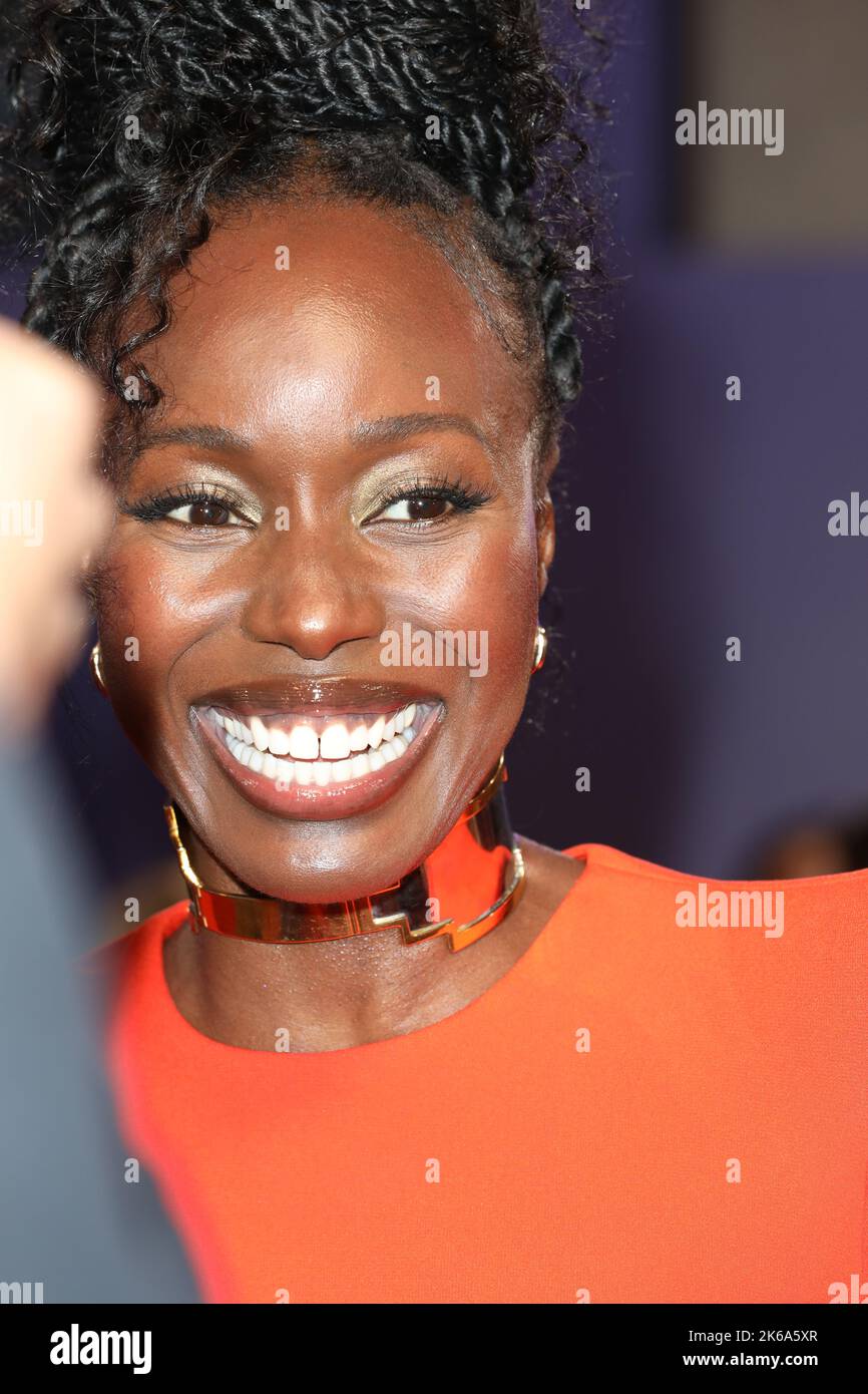 Anna Diop attends 'Nanny' special presentation during 66th BFI London ...