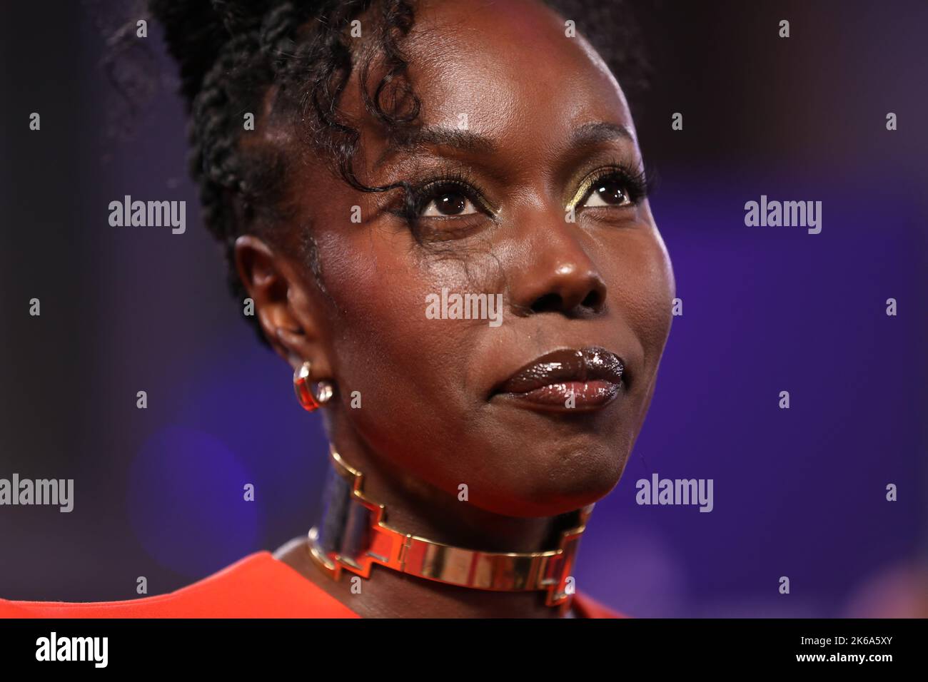 Anna Diop attends 'Nanny' special presentation during 66th BFI London ...