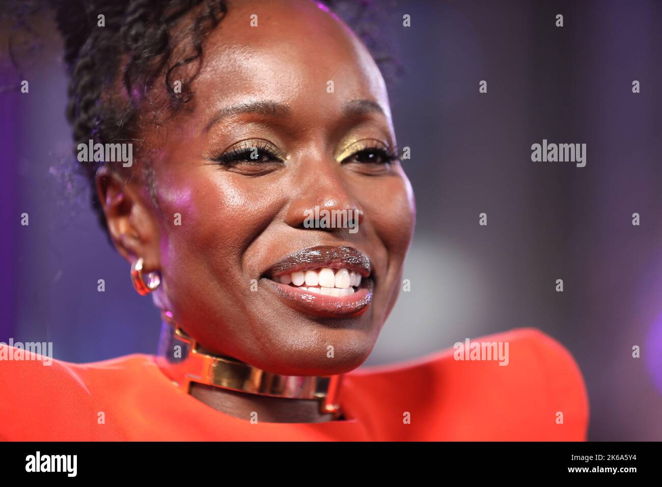 Anna Diop attends 'Nanny' special presentation during 66th BFI London ...