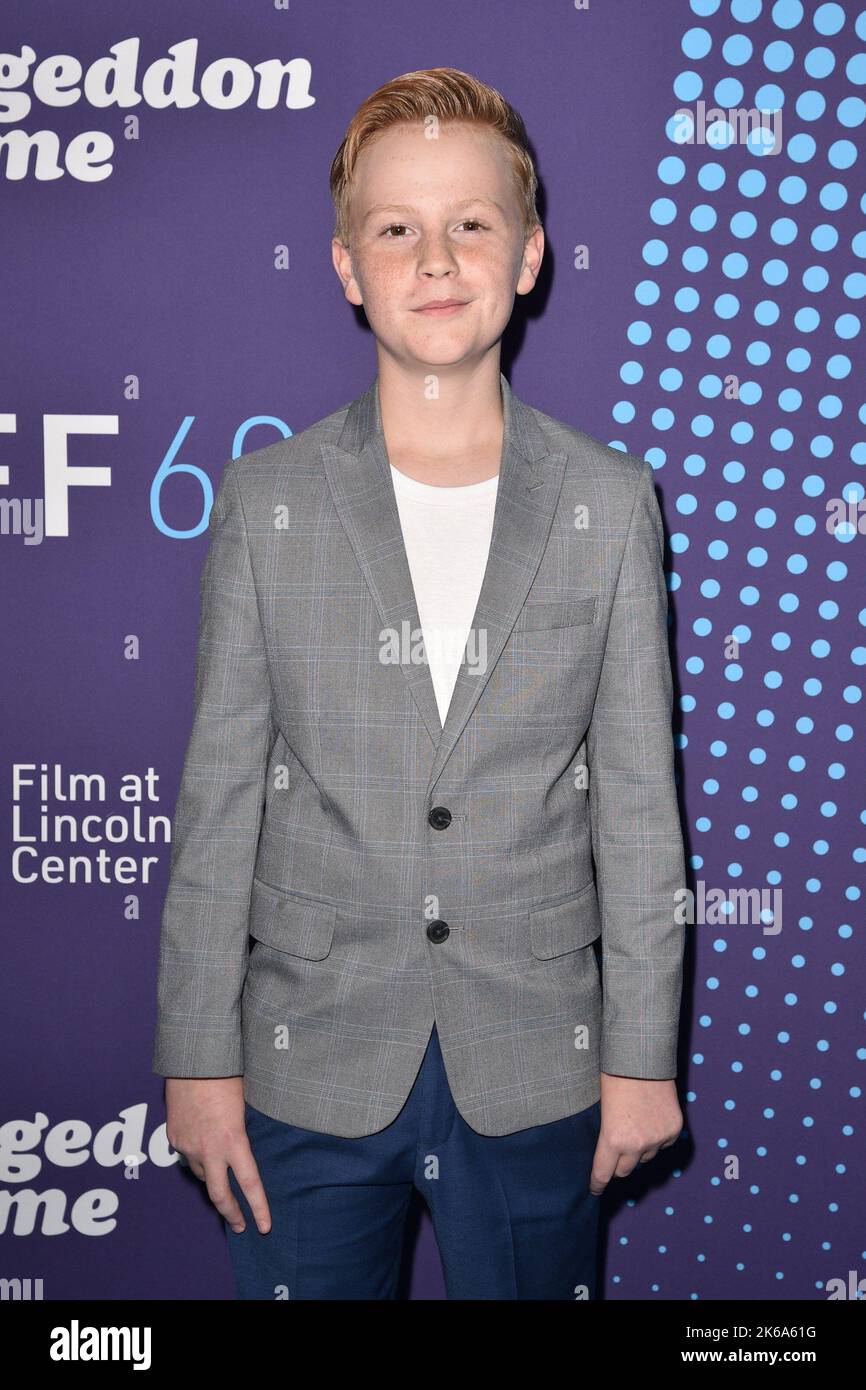 New York, NY, USA. 12th Oct, 2022. Landon James Forlenza at arrivals ...