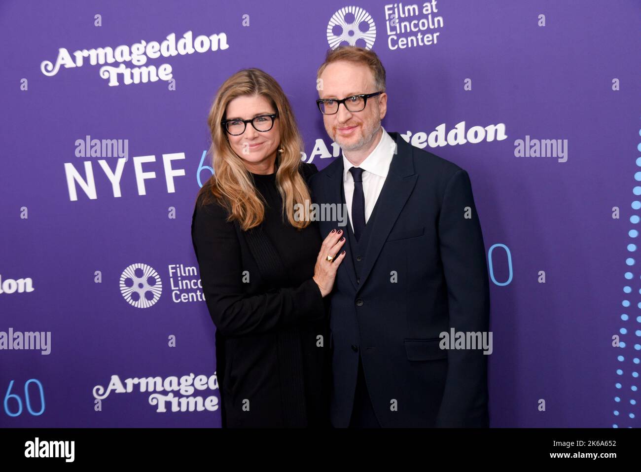 James Gray walks the red carpet for "Armageddon Time" during the 60th ...