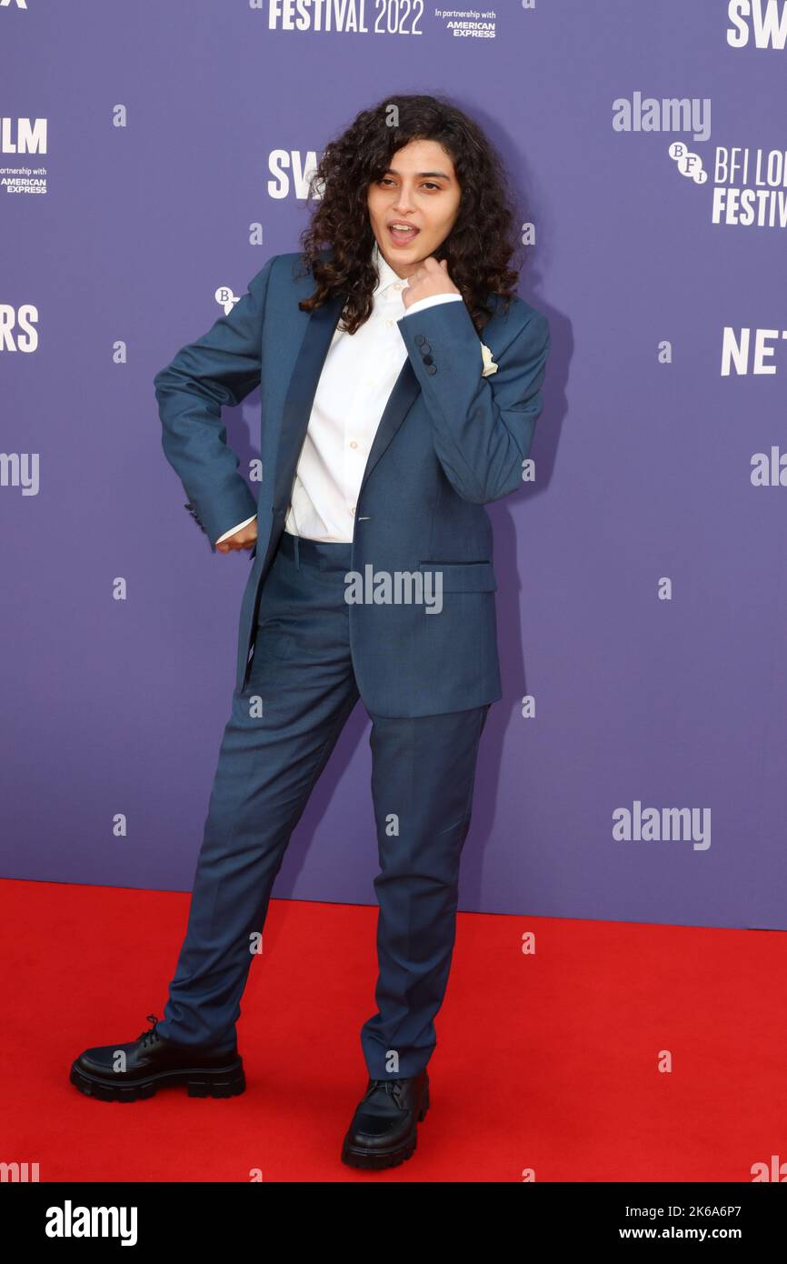 Manal Issa attends the film premiere for 'The Swimmers' during the 2022 ...