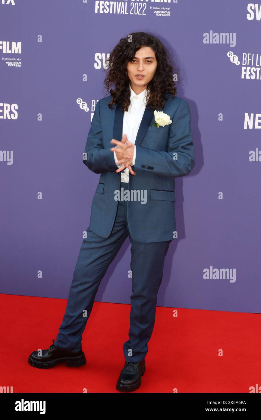 Manal Issa attends the film premiere for 'The Swimmers' during the 2022 ...