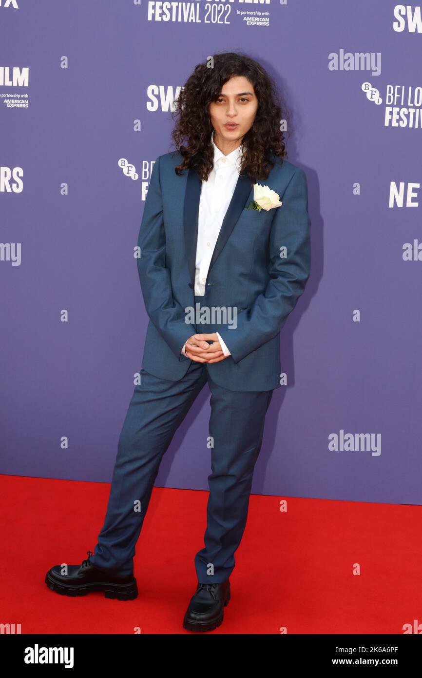 Manal Issa attends the film premiere for 'The Swimmers' during the 2022 ...