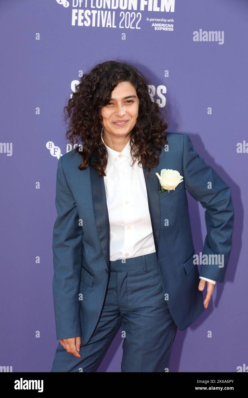 Manal Issa attends the film premiere for 'The Swimmers' during the 2022 ...