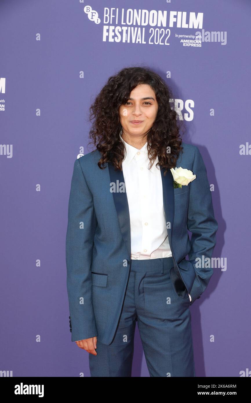 Manal Issa attends the film premiere for 'The Swimmers' during the 2022 ...