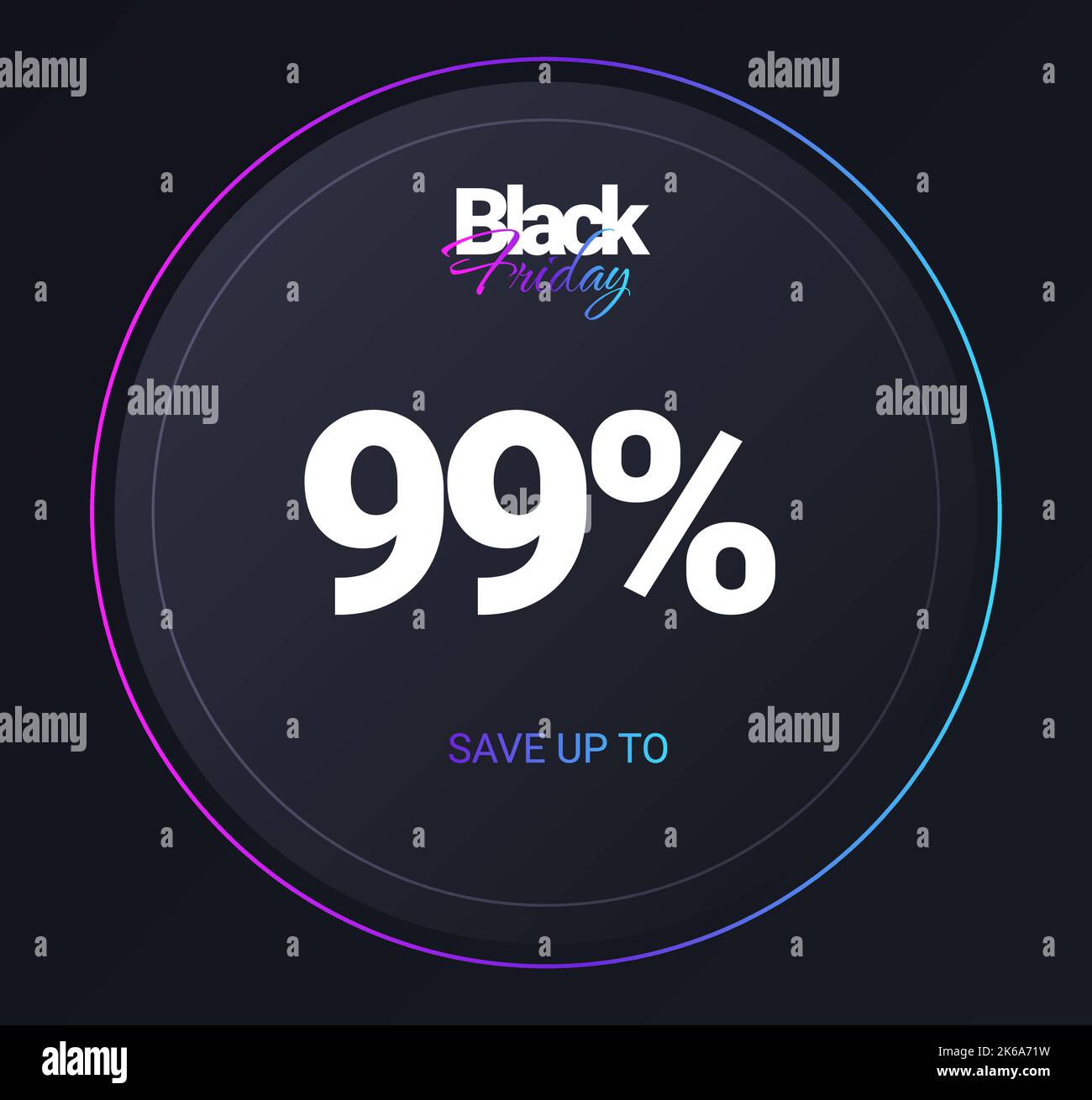 Discount 99 percent big Stock Vector Images - Alamy